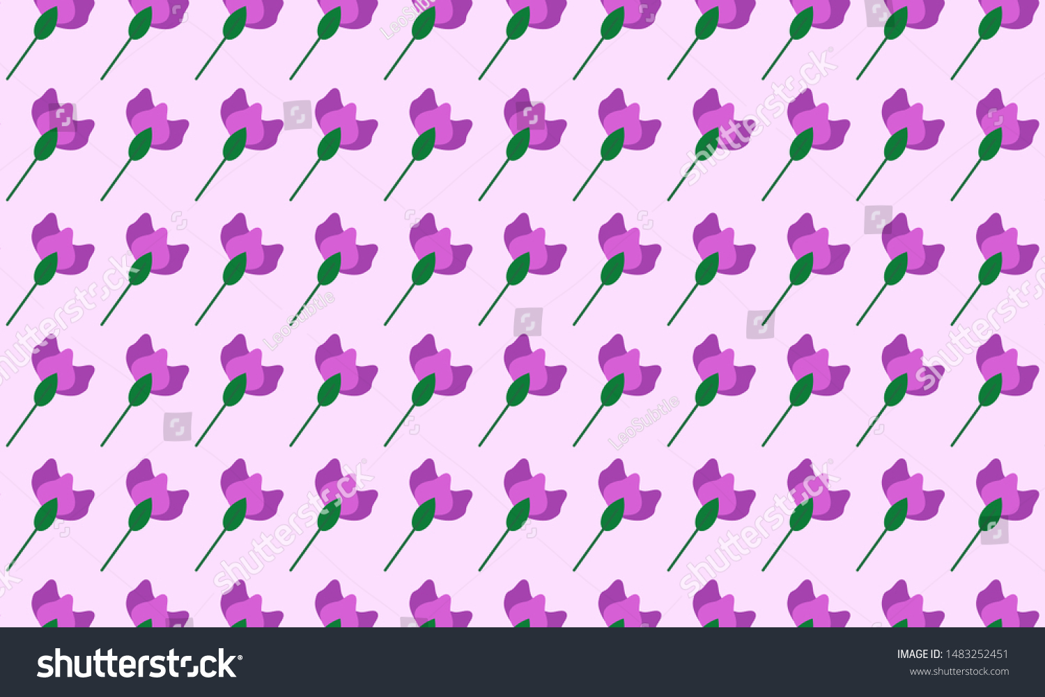 Graphical Lotus Flower Pattern Dim Background Stock Vector (Royalty ...