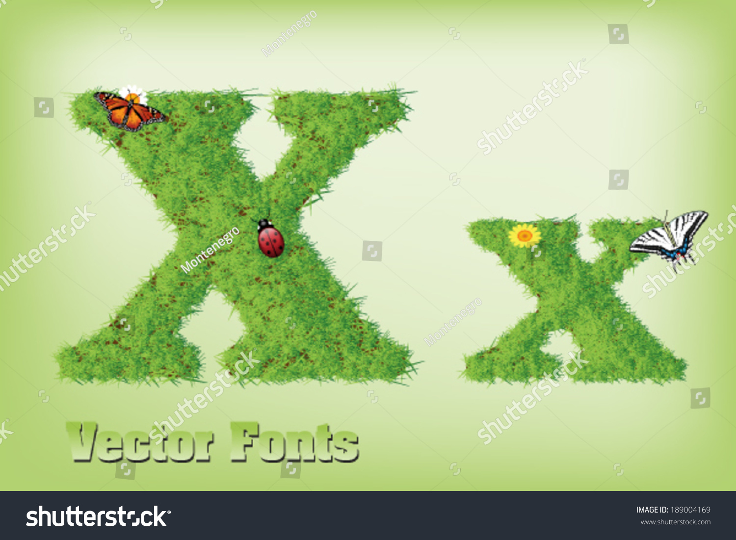 Letra de tipo de letra de: vector de stock (libre de regalías ...