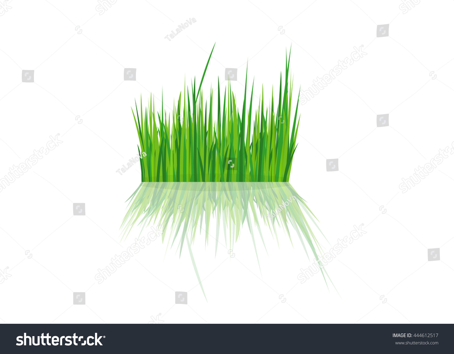 Grass Vector Stock Vector (Royalty Free) 444612517 | Shutterstock