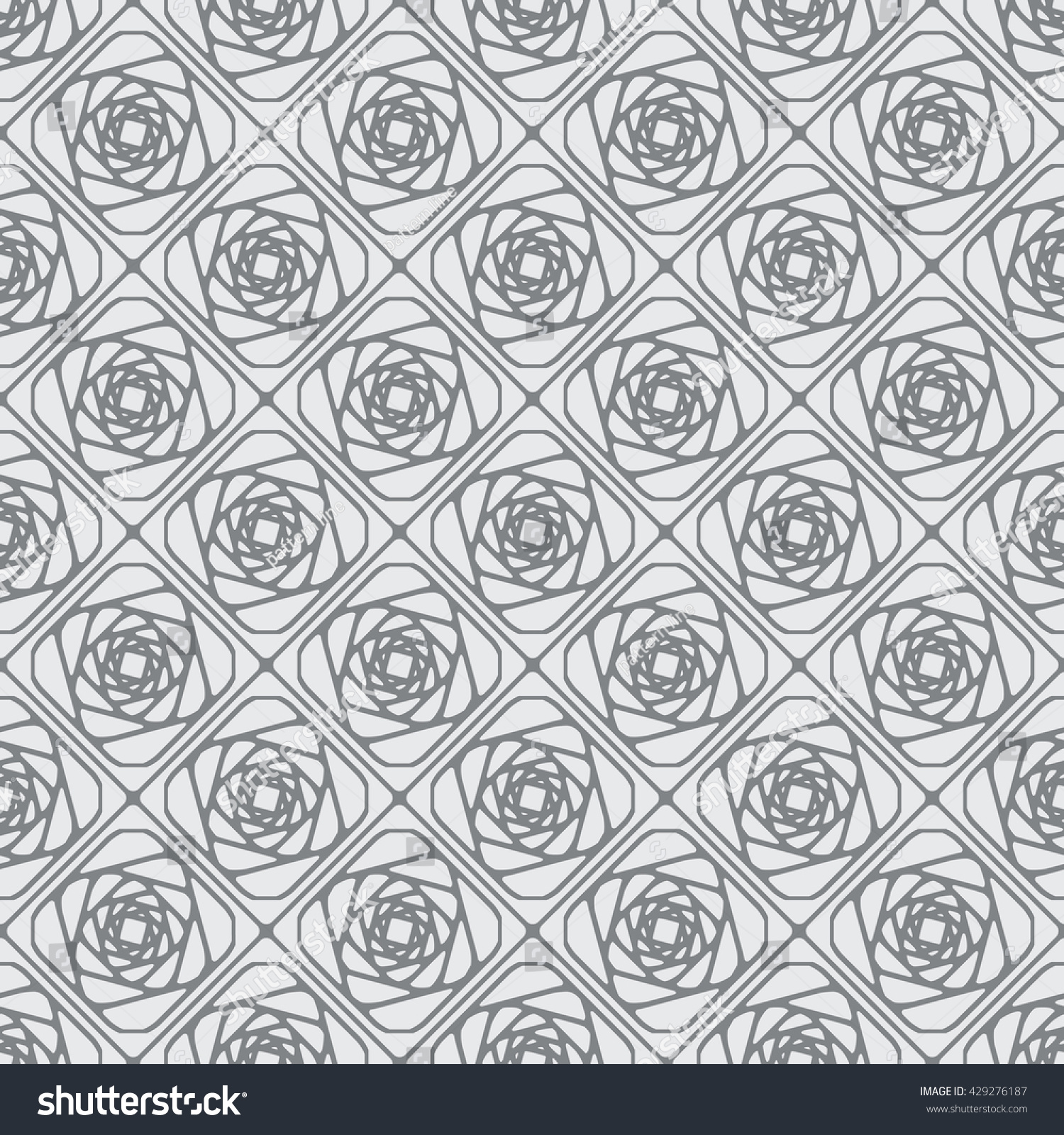 Gray White Geometric Pattern Abstract Vector Stock Vector (Royalty Free ...
