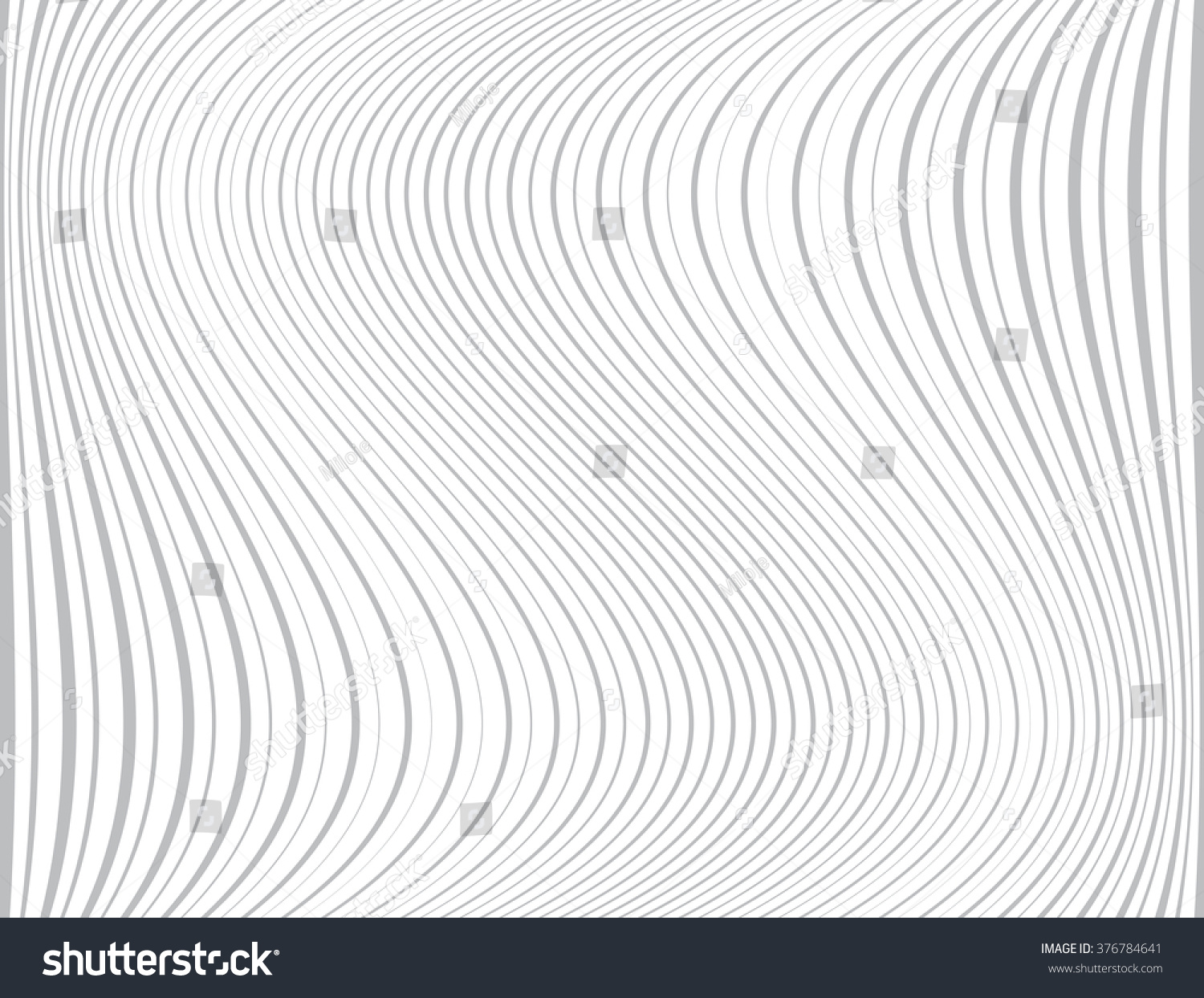 Gray Curved Vector Lines Background Stock Vector (Royalty Free) 376784641