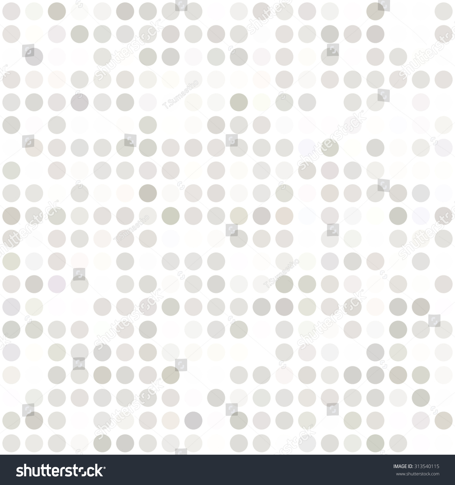 Gray White Dots Background Creative Design Stock Vector (Royalty Free ...
