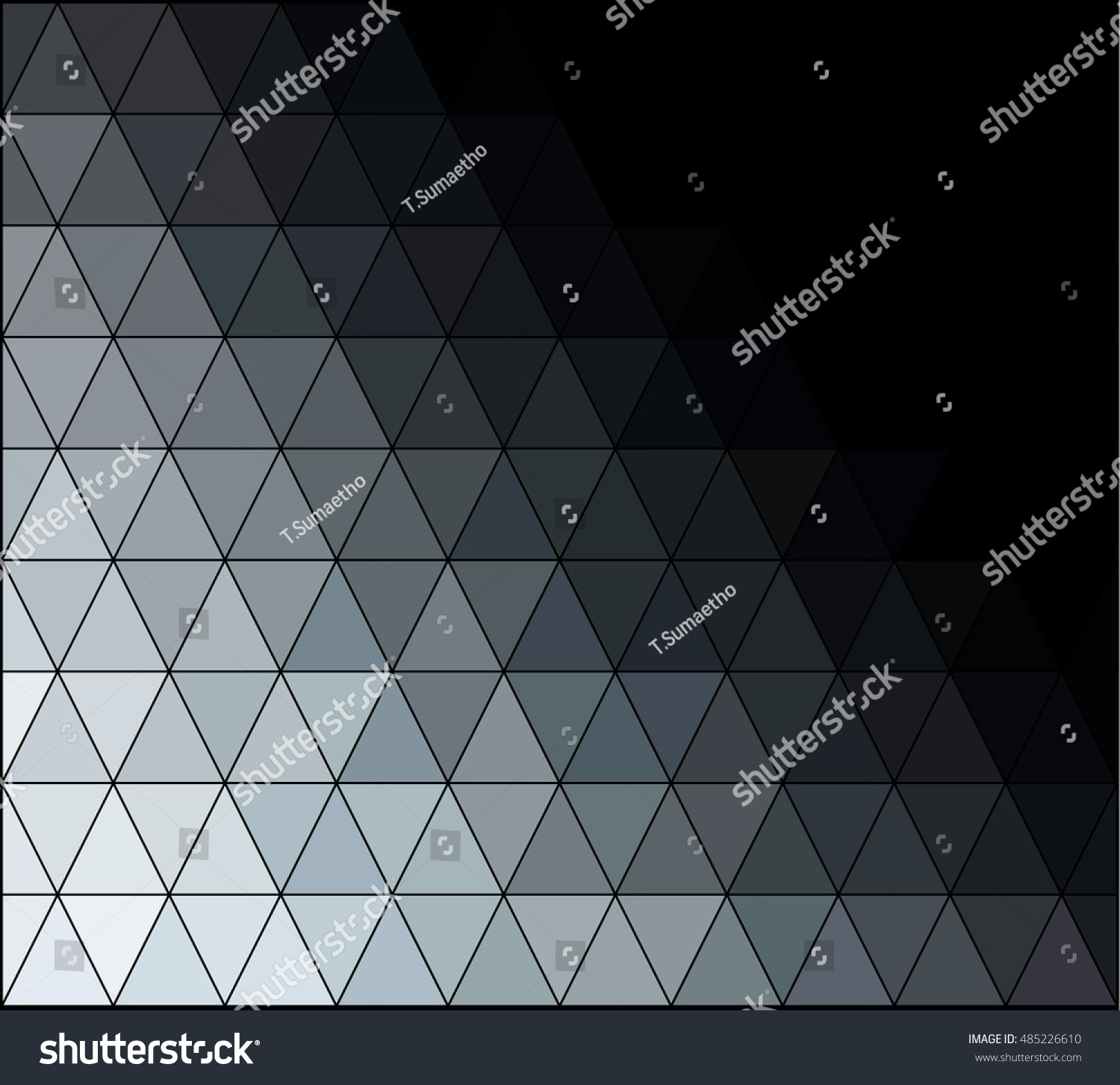 Gray White Square Grid Mosaic Creative Stock Vector 485226610 ...