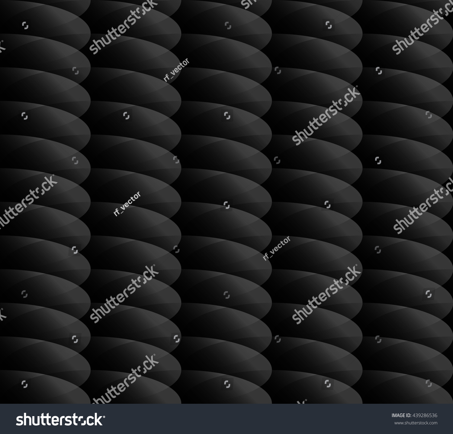 Grayscale Geometric Pattern Overlapping Ellipses Ovals Stock Vector ...