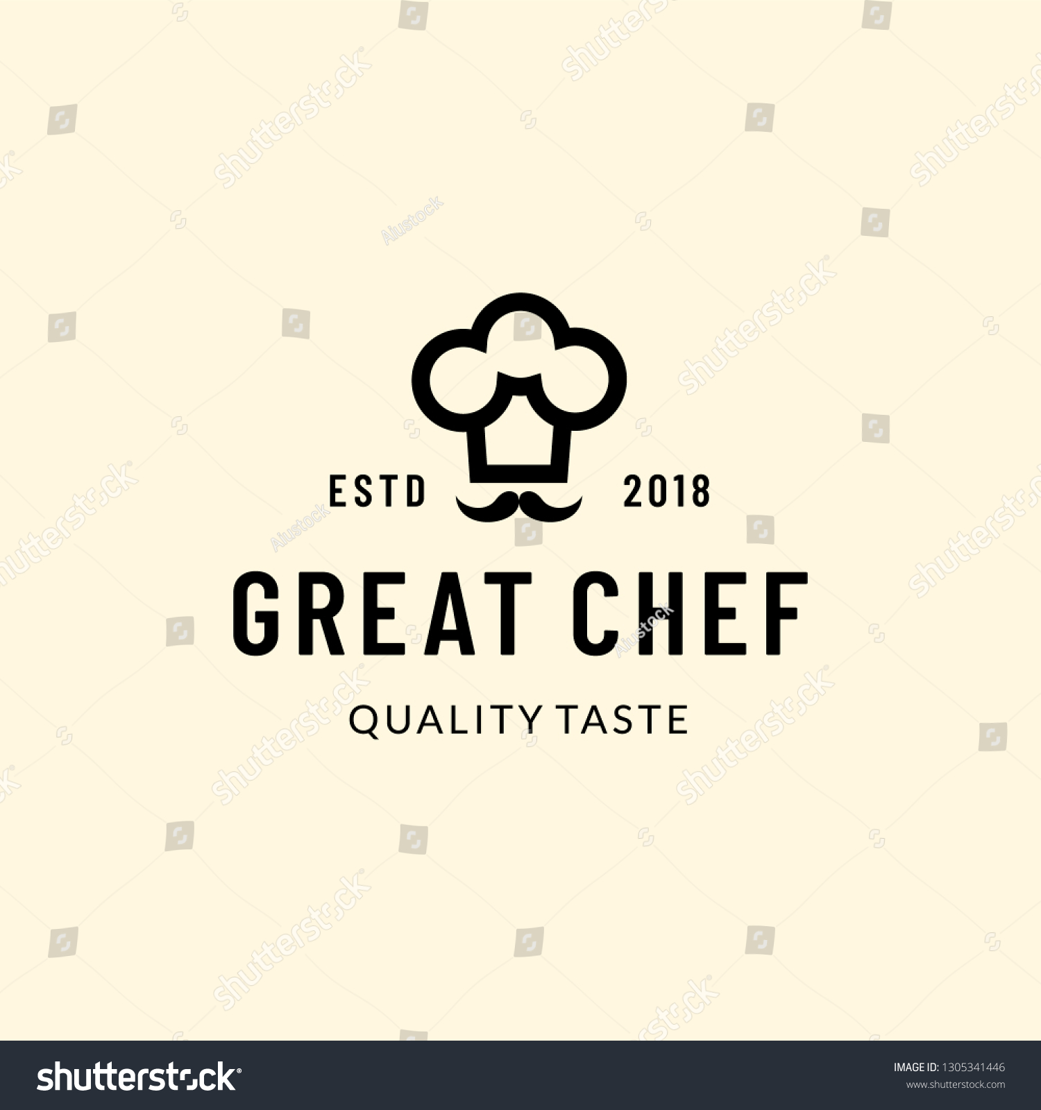 Great Chef Logo Icon Vector Template: เวกเตอร์สต็อก (ปลอดค่าลิขสิทธิ์ ...