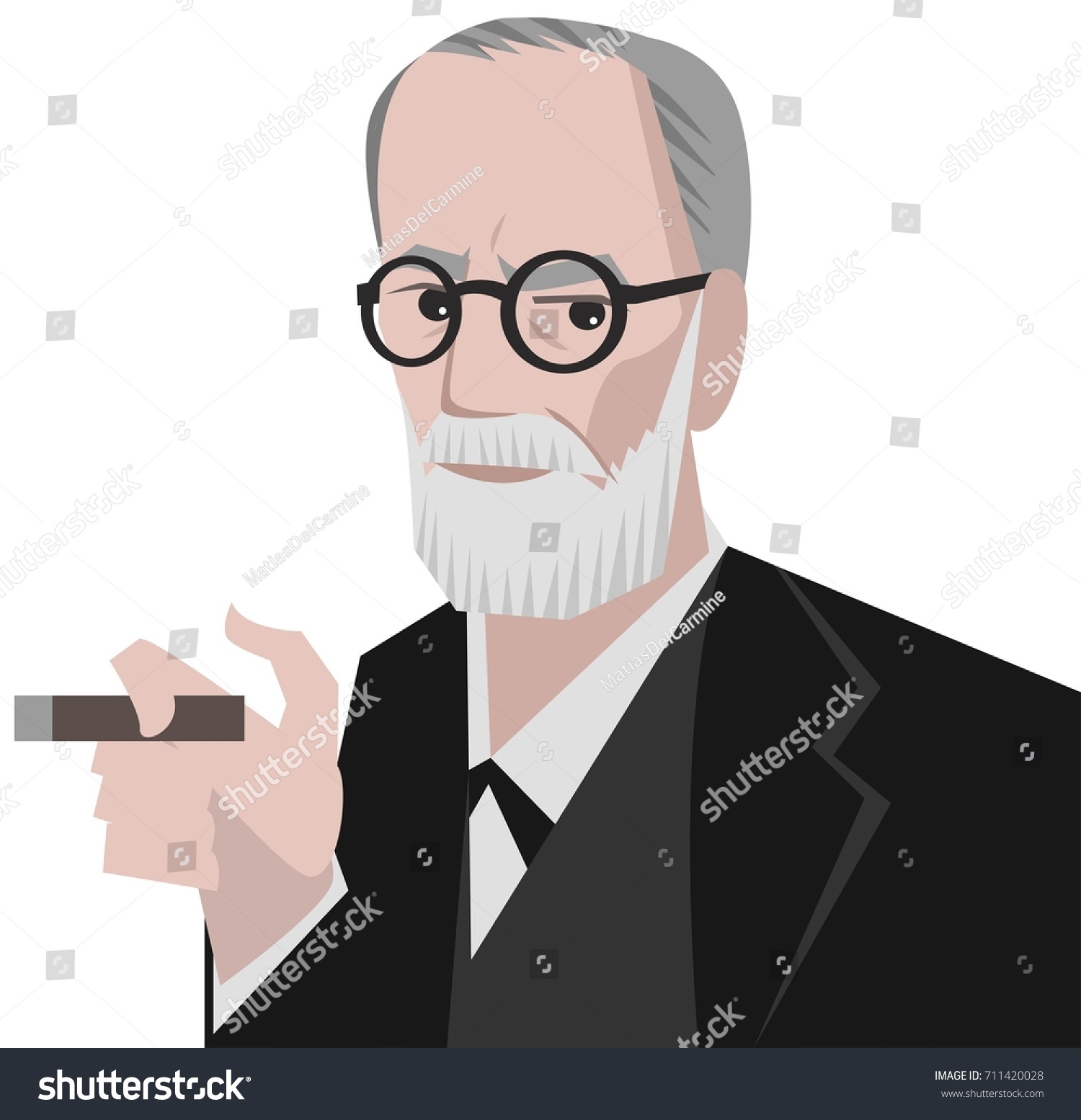 Great Psychologist Stock Vector (Royalty Free) 711420028