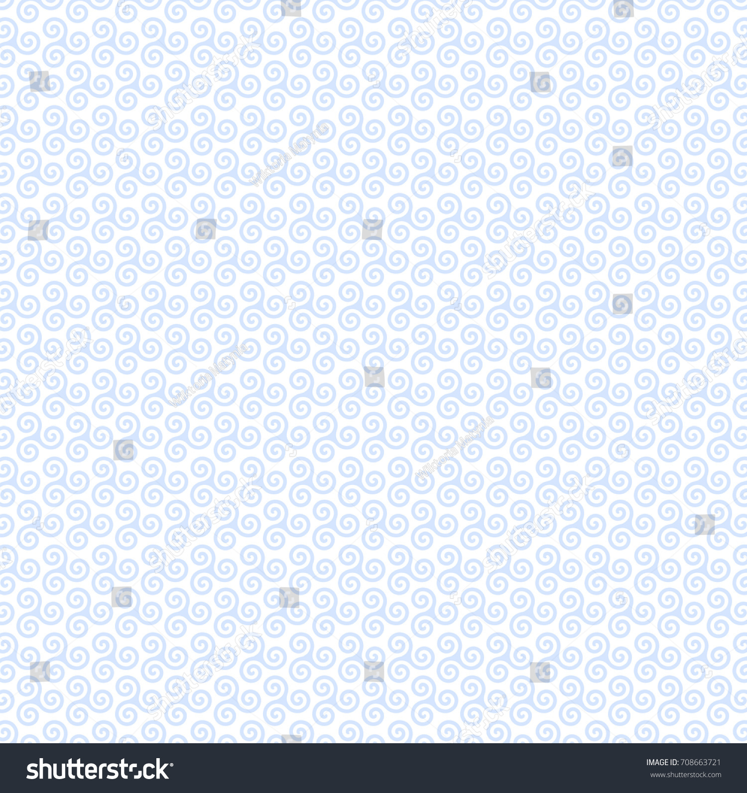 Greek Beautiful Swirl Pattern Vector Stock Vector (Royalty Free) 708663721