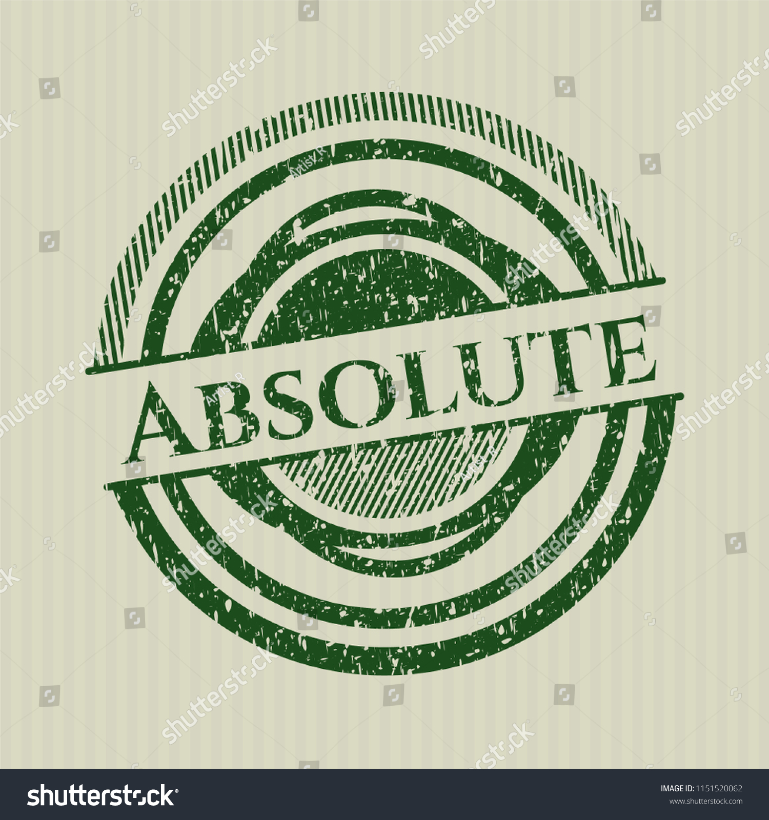 Green Absolute Rubber Stamp Stock Vector (Royalty Free) 1151520062 ...