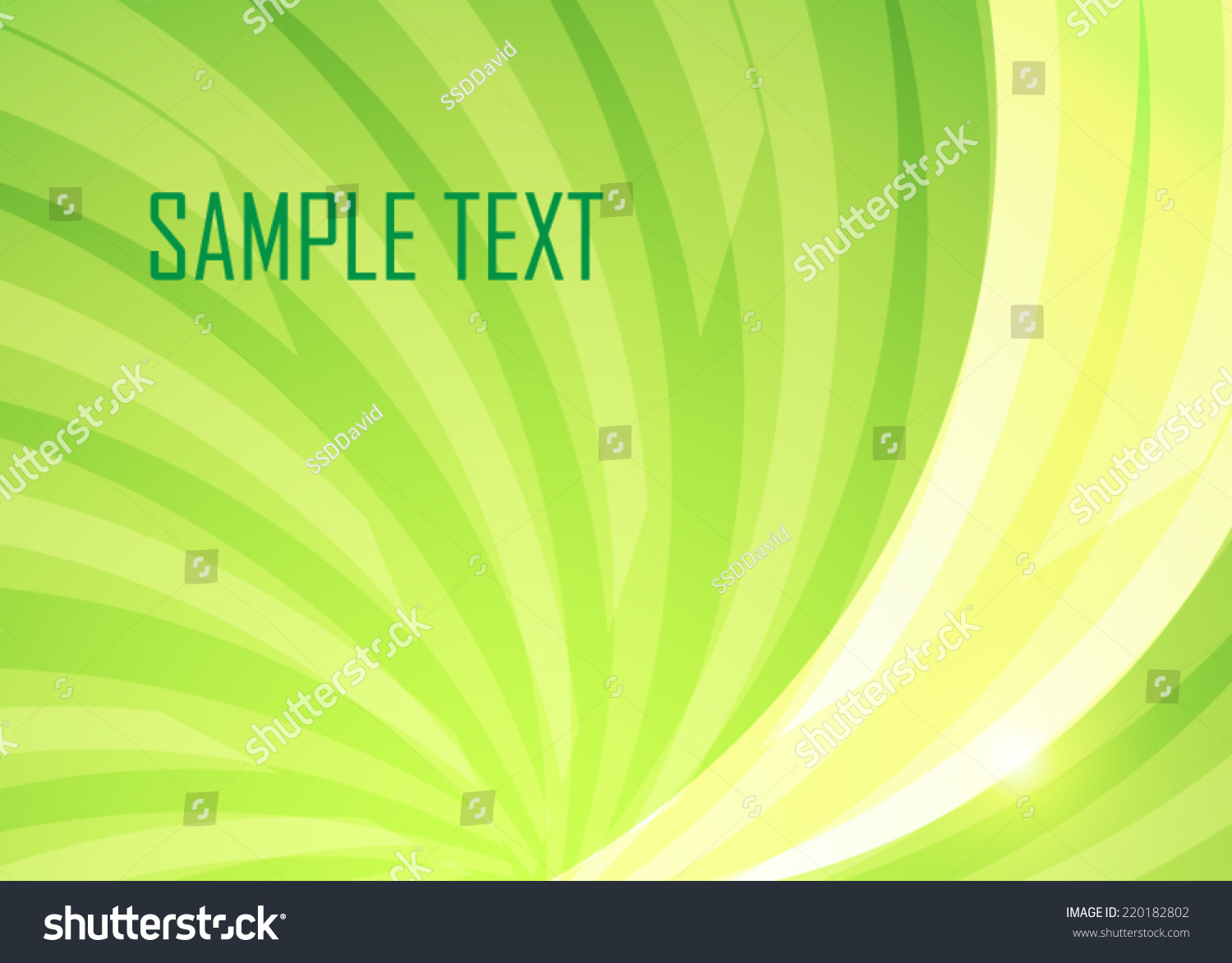 Green Abstract Background Stock Vector (Royalty Free) 220182802 ...