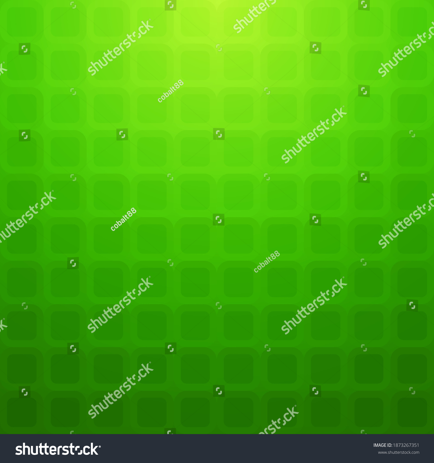 Green Abstract Background Square Pattern 3d Stock Vector (Royalty Free ...