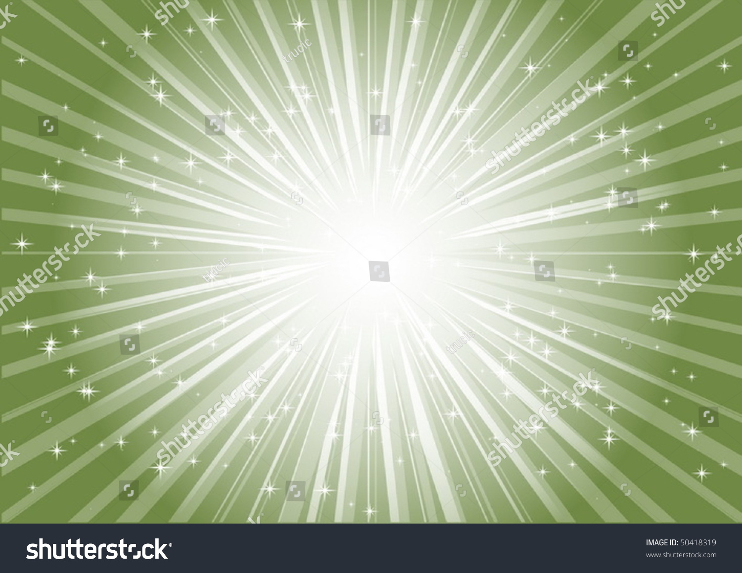 Green Abstract Burst Stock Vector (Royalty Free) 50418319 | Shutterstock