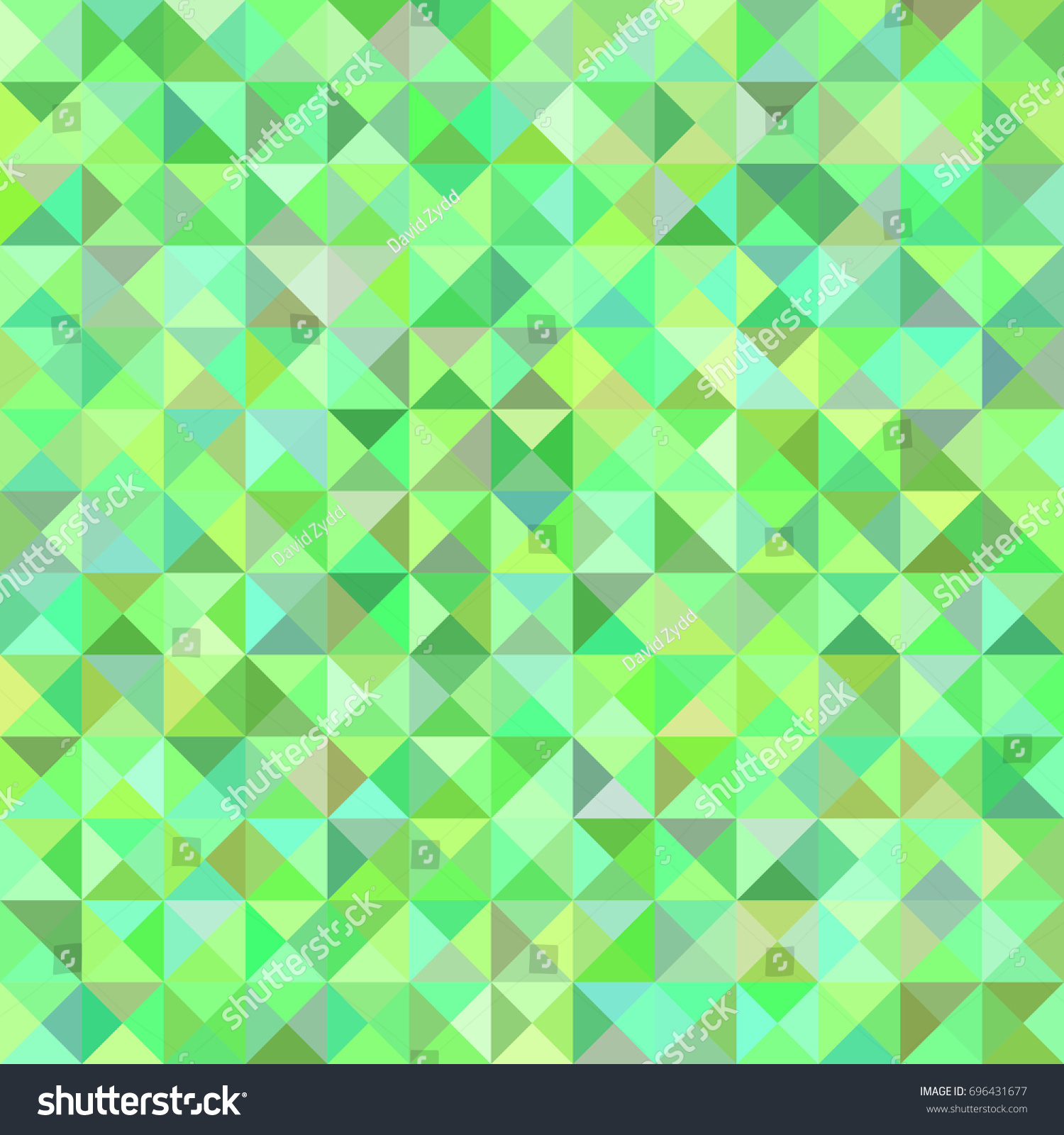 Green Abstract Triangle Pyramid Pattern Background Stock Vector ...
