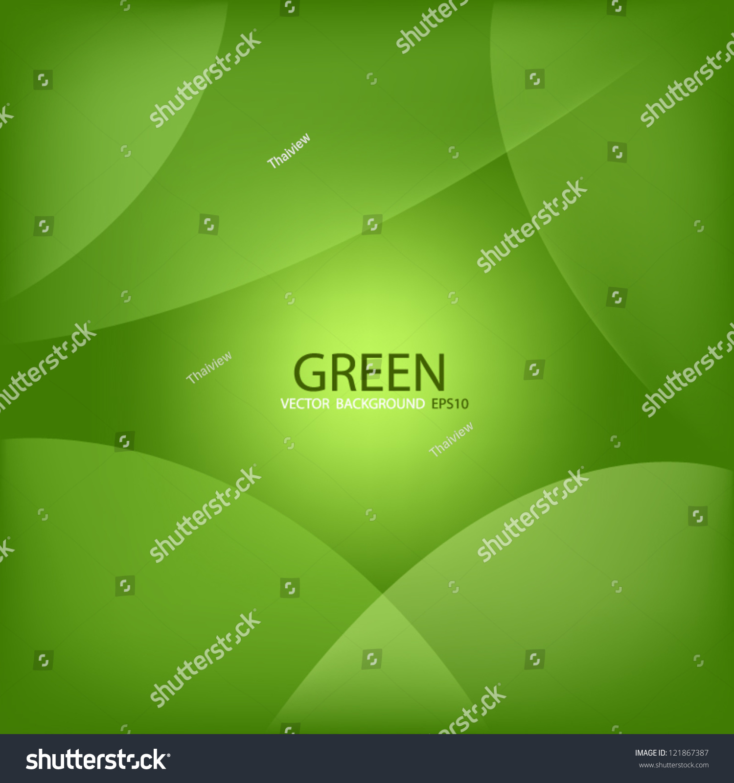 Green Background Vector Text Box Text Stock Vector (Royalty Free ...