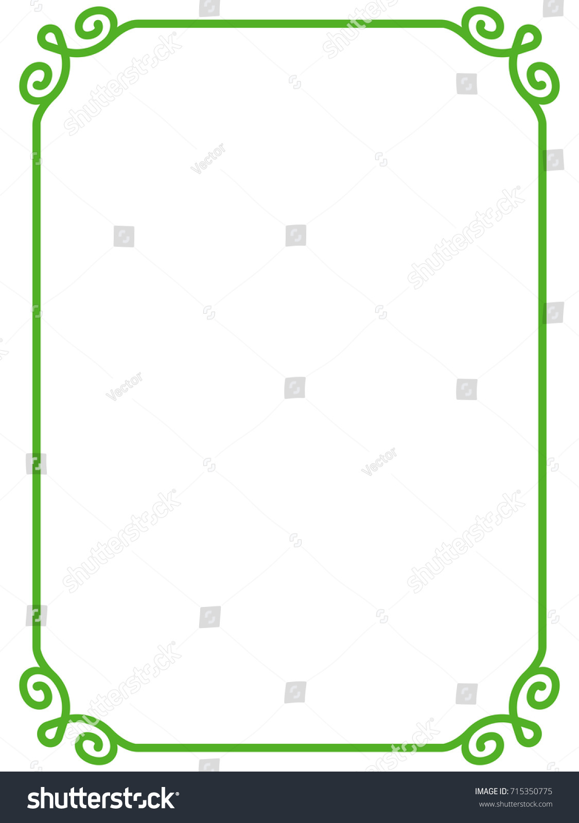 Green Border Frame Vector Vintage: Vector có sẵn (miễn phí bản quyền ...
