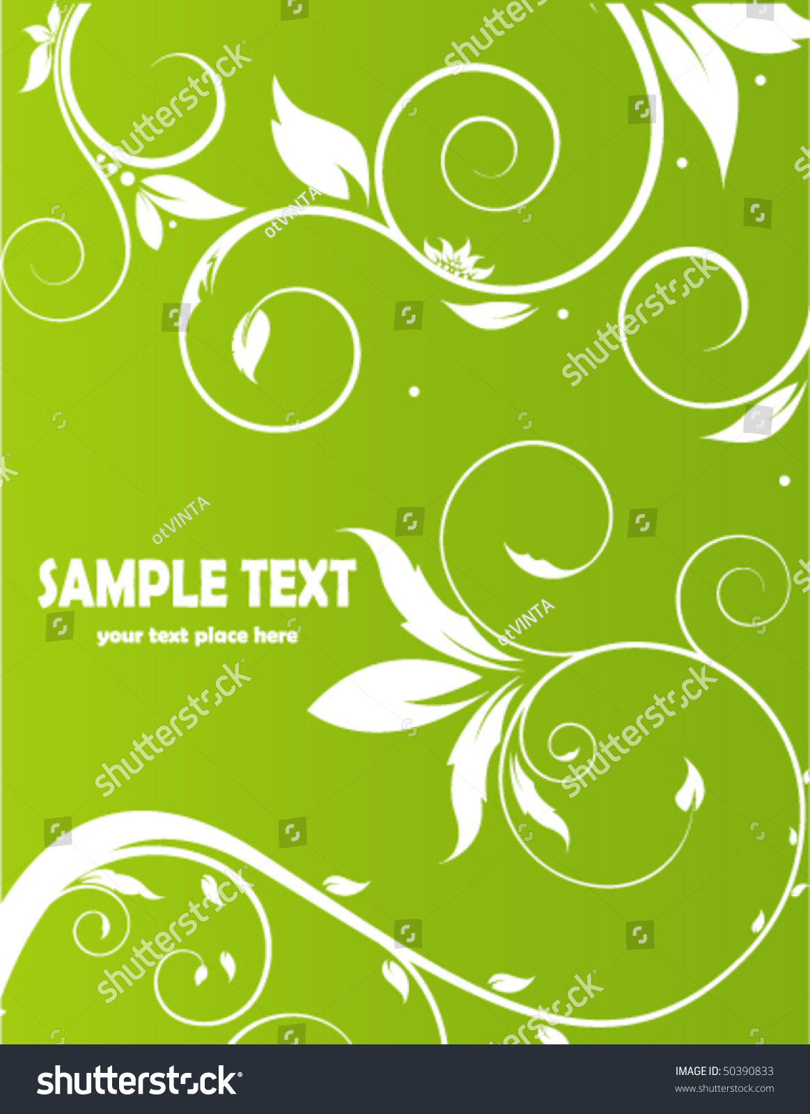 Green Card Stock Vector (Royalty Free) 50390833