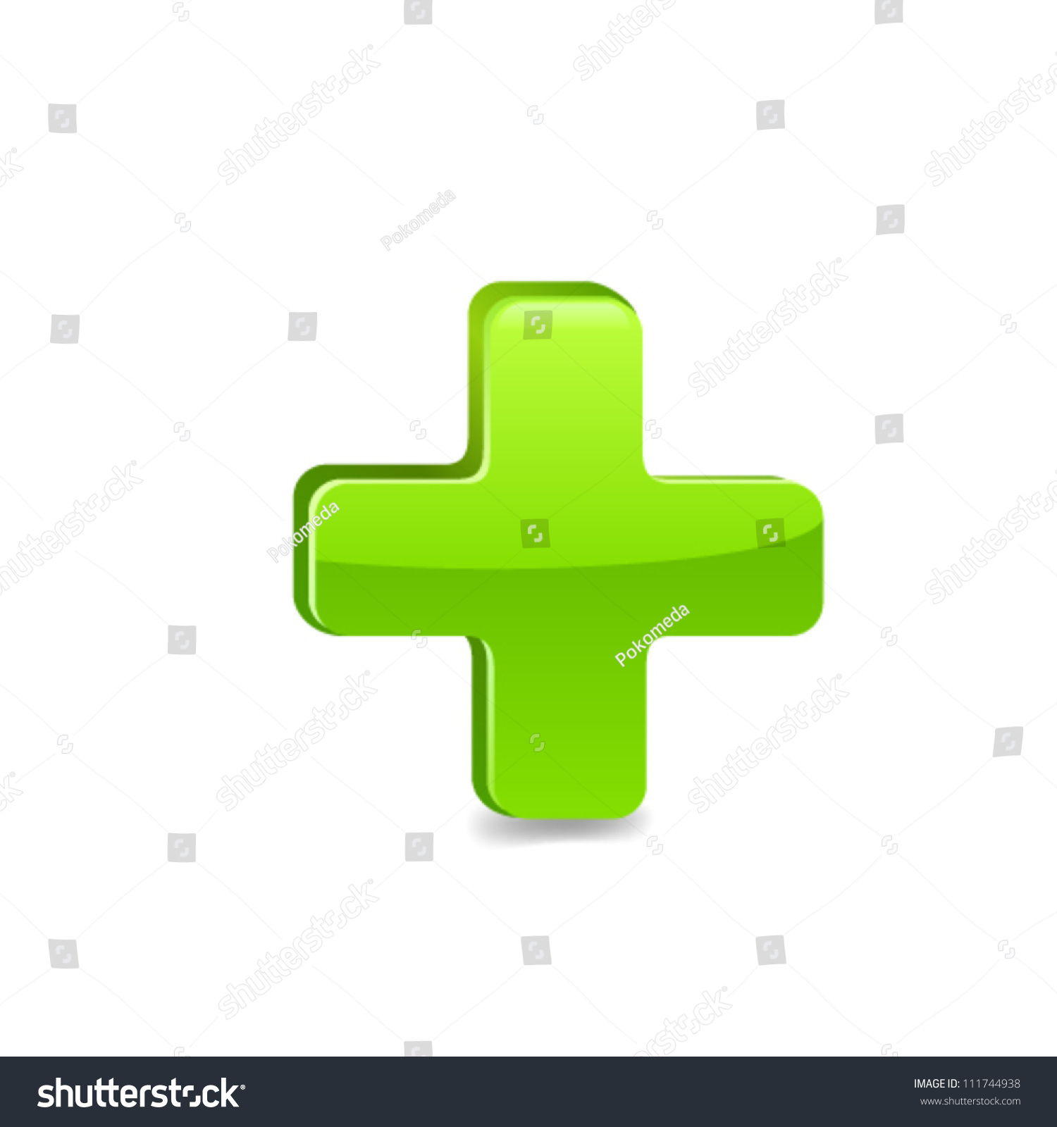 32.946 Plus sign green Gambar, Foto Stok & Vektor | Shutterstock