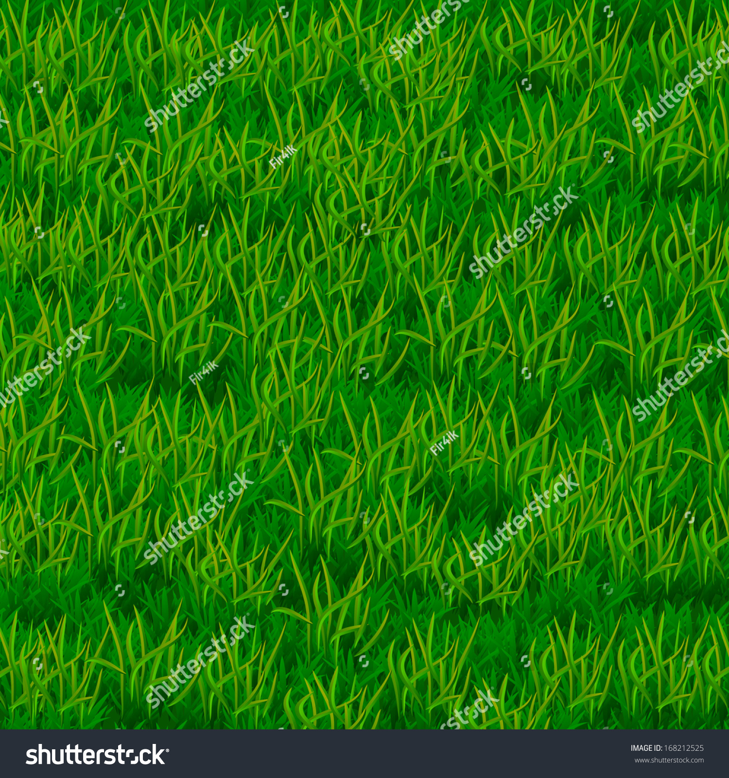 Green Grass Background Vector Illustration Stock Vector (Royalty Free ...