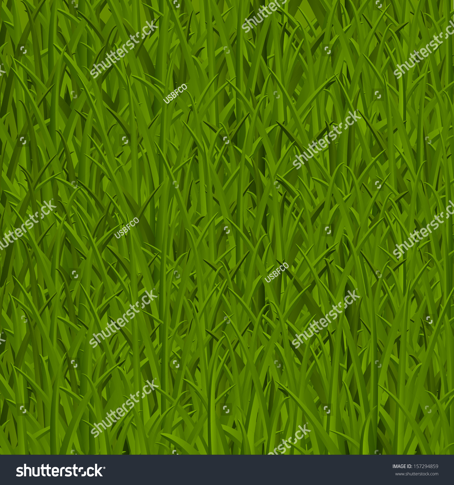 Green Grass Texture Vector Illustration Stock Vector (Royalty Free ...
