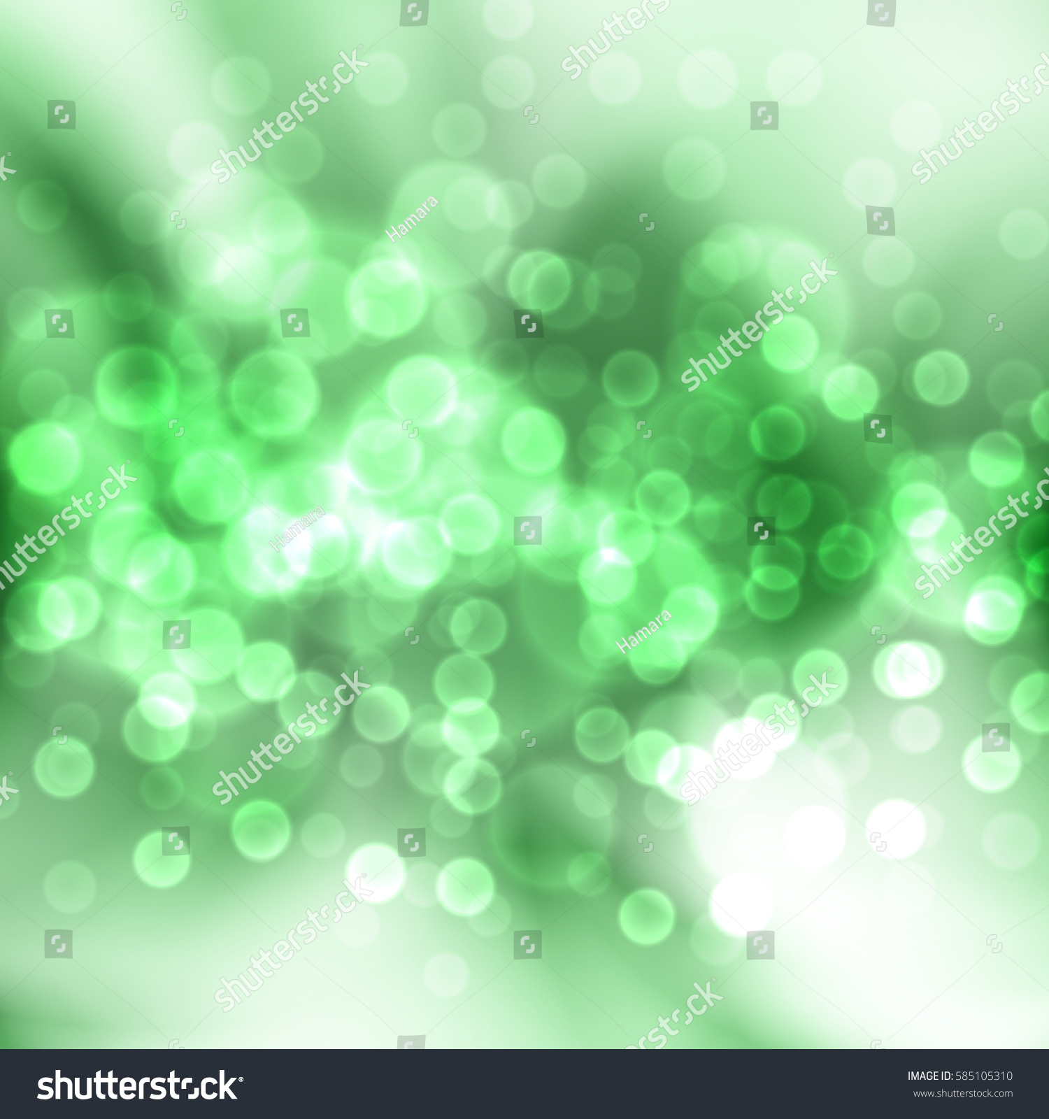 Green Lights Background Eps10 Vector Stock Vector (Royalty Free ...