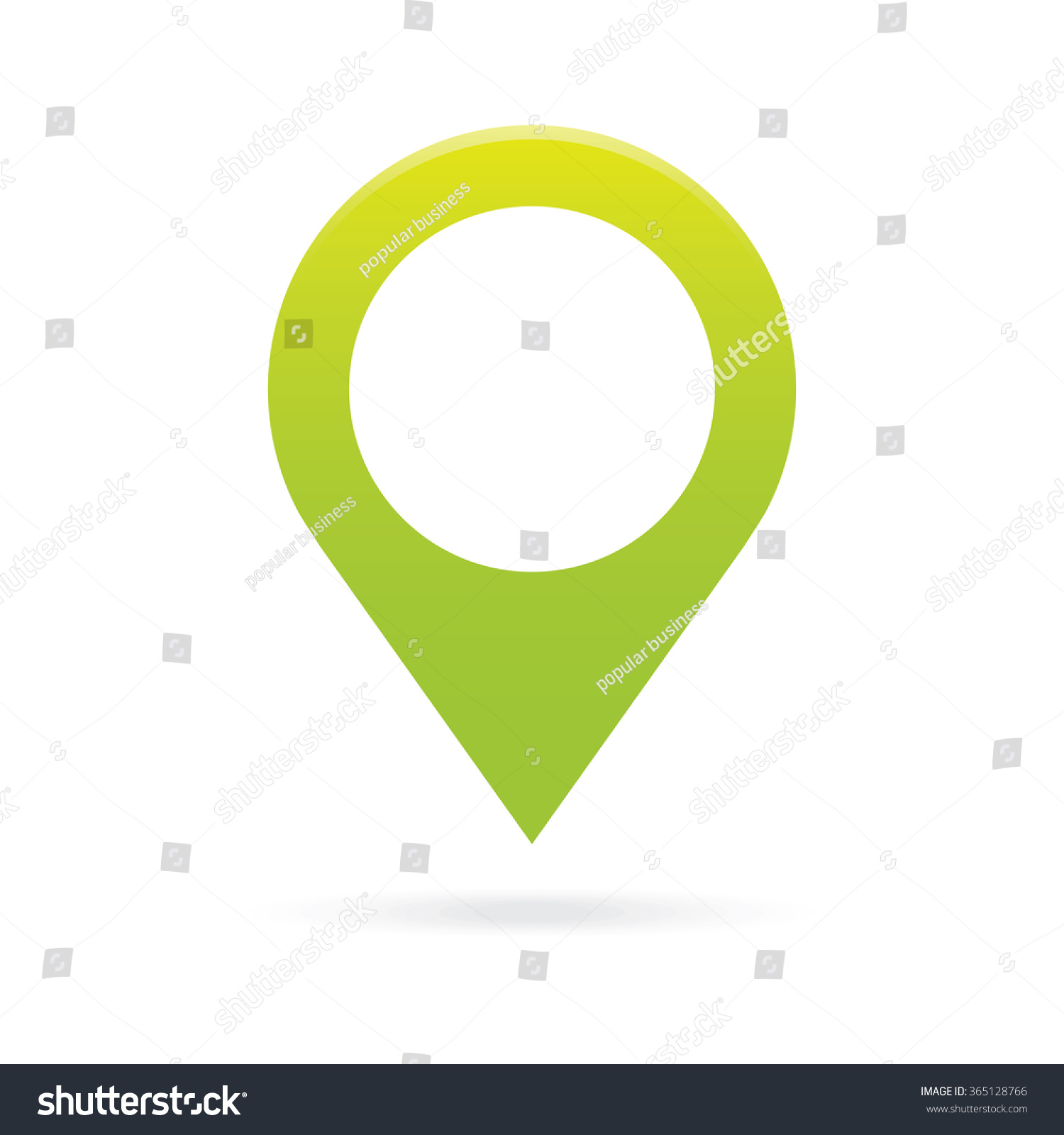 Green Map Pointer Icon Marker Gps 스톡 벡터 365128766 - Shutterstock