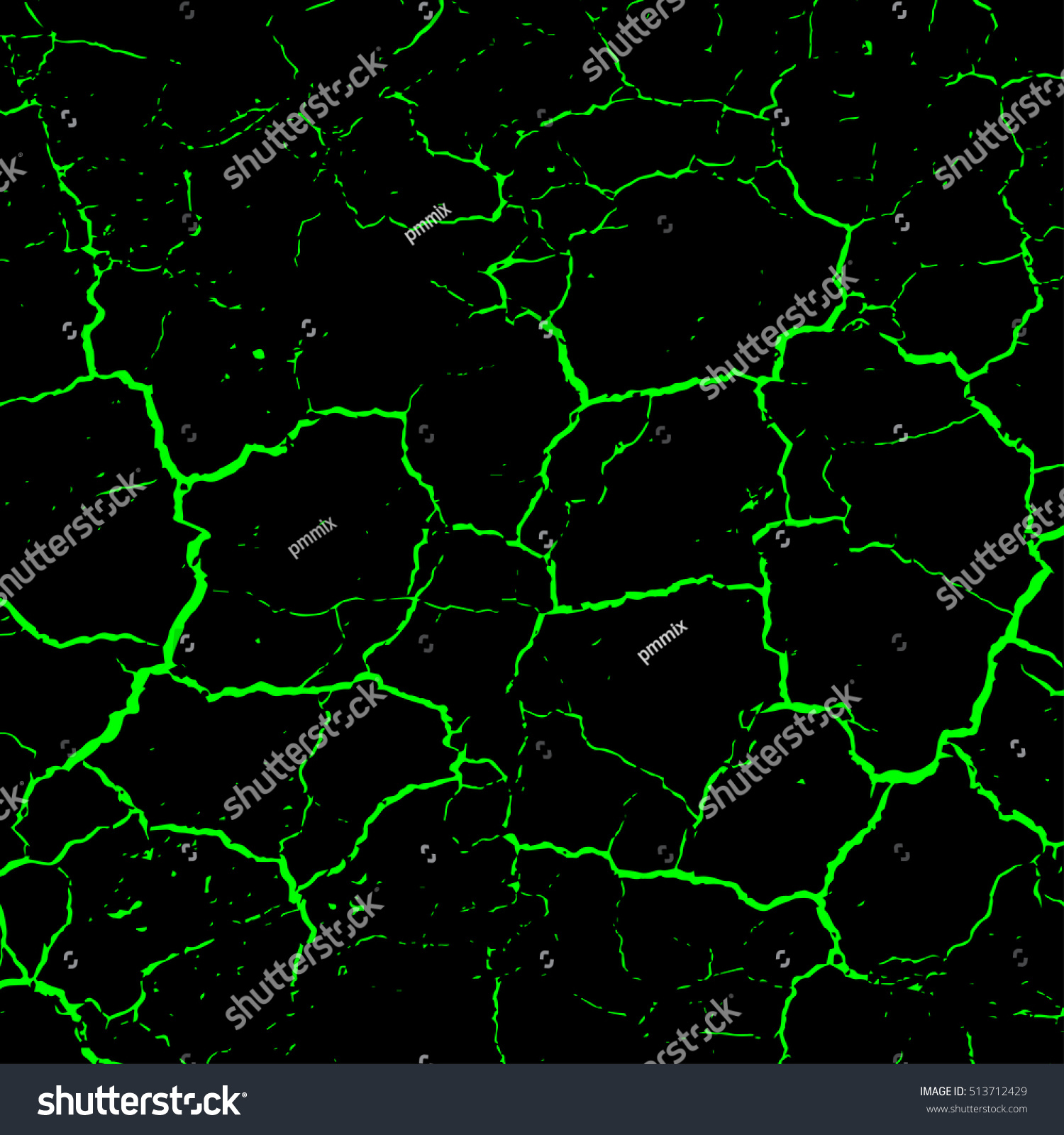 Green Mesh Abstract Cobweb Lightning Black Stock Vector (Royalty Free ...