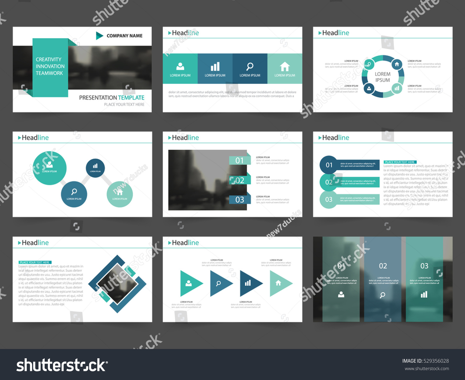 Green Purple Abstract Presentation Templates Infographic Stock Vector ... Green Purple Abstract Presentation Templates Infographic Stock Vector ...