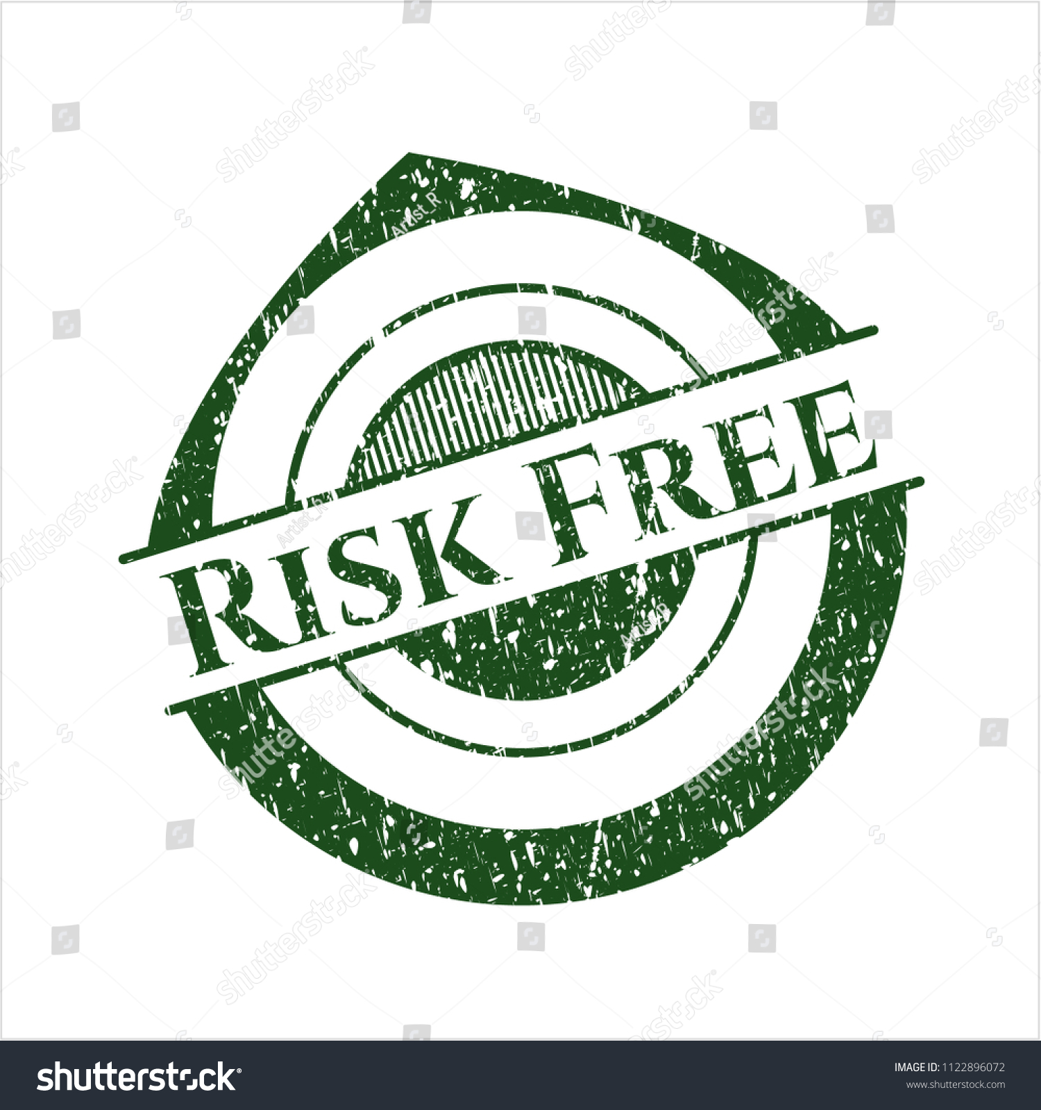 Green Risk Free Rubber Texture Stock Vector (Royalty Free) 1122896072 ...