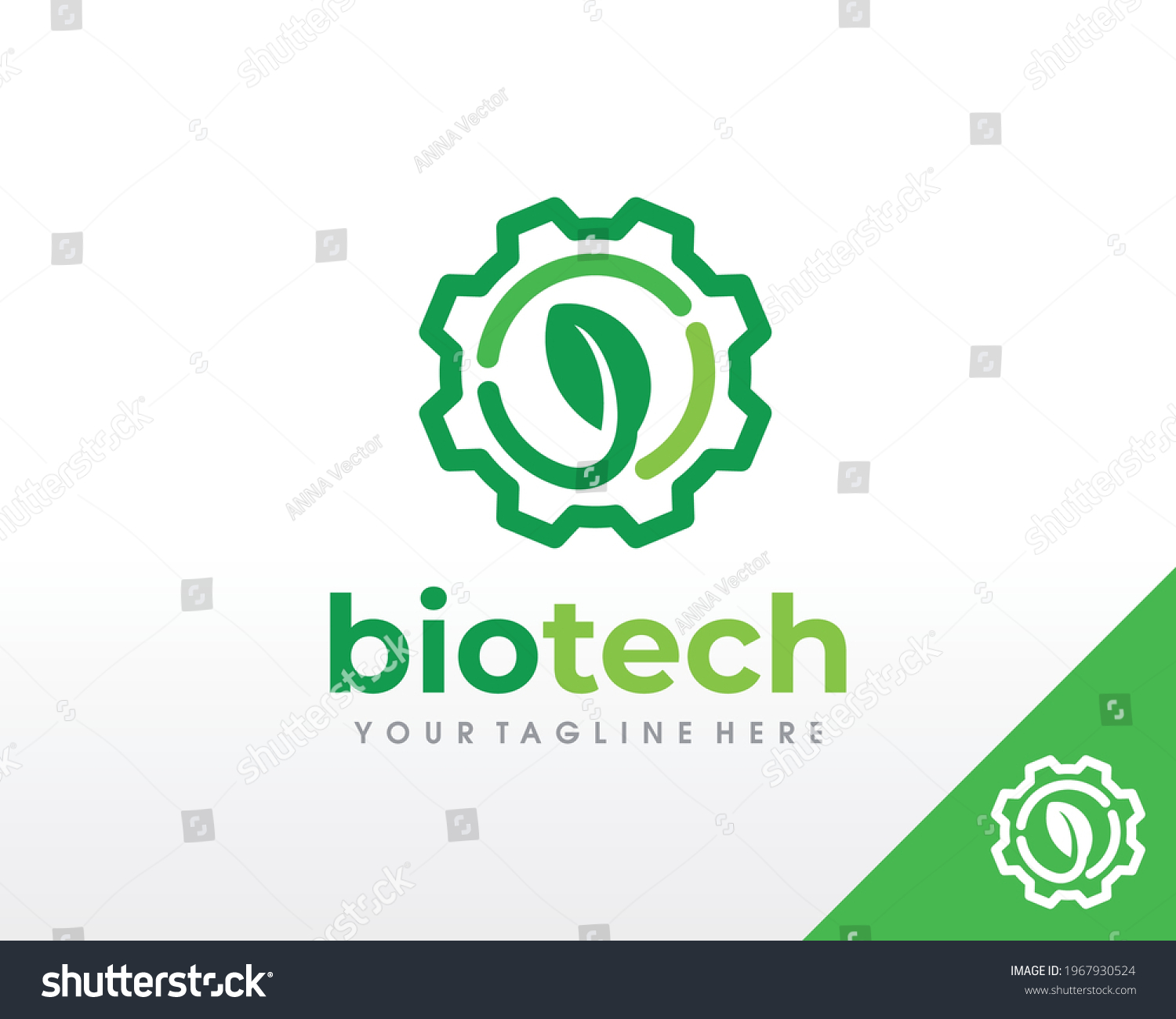 Green Tech Logo Bio Technology Logo Stock Vector (Royalty Free ...