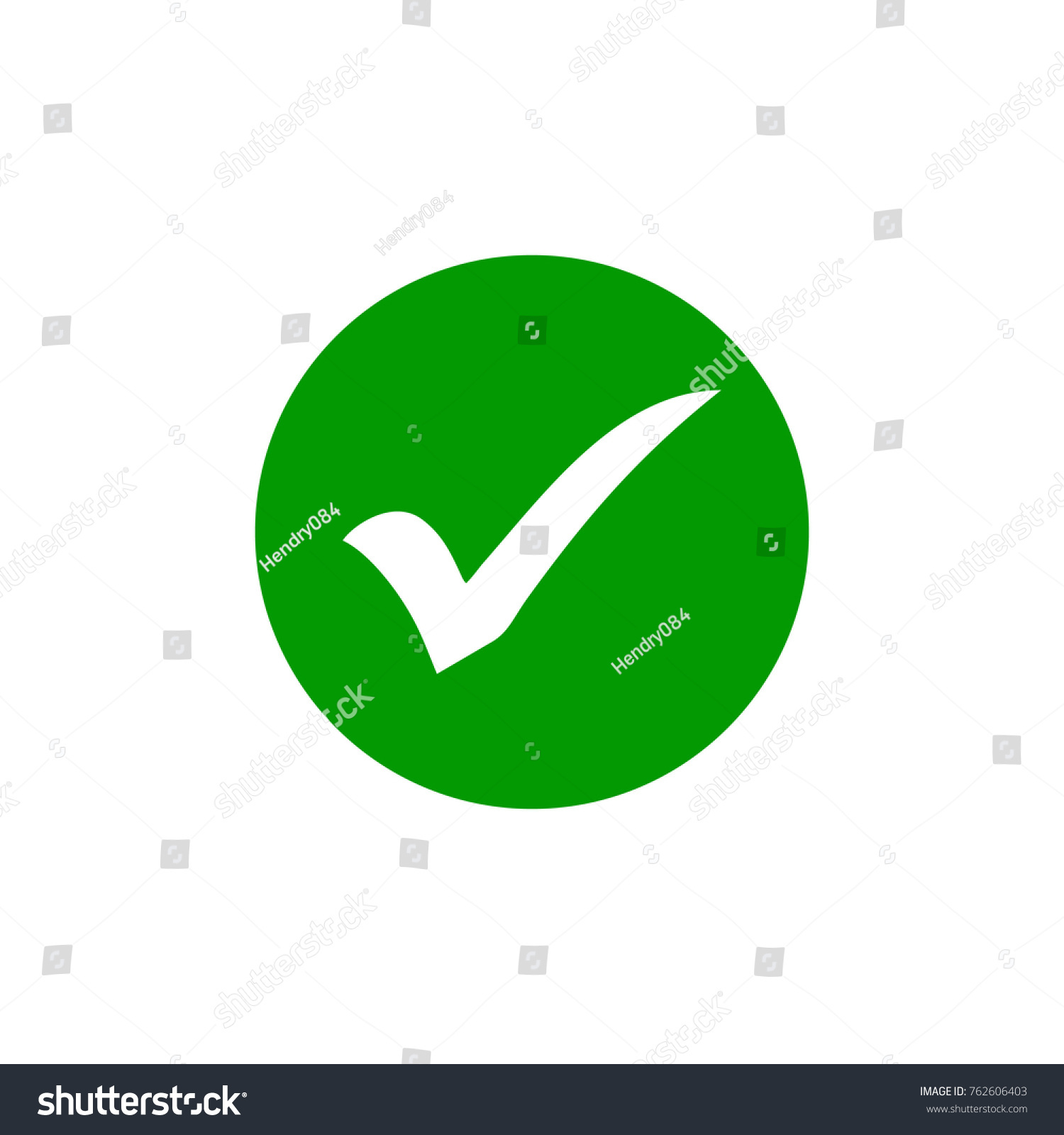 Green Tick Icon Logo Stock Vector (Royalty Free) 762606403 | Shutterstock