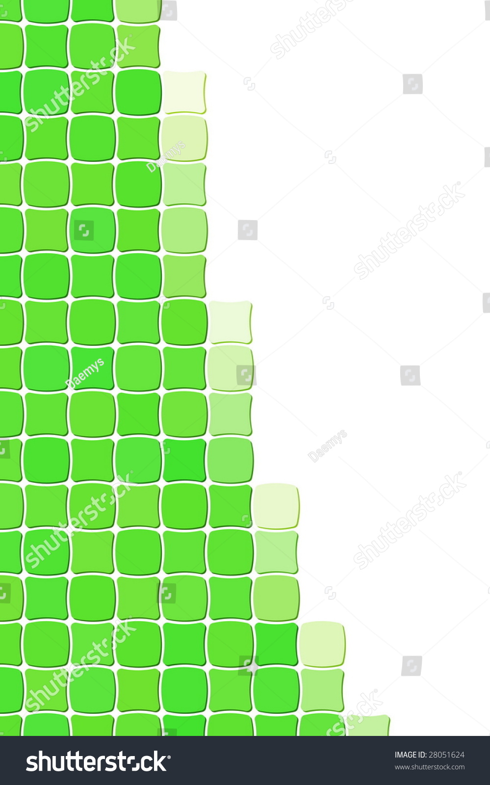 Green Tile Stock Vector (Royalty Free) 28051624