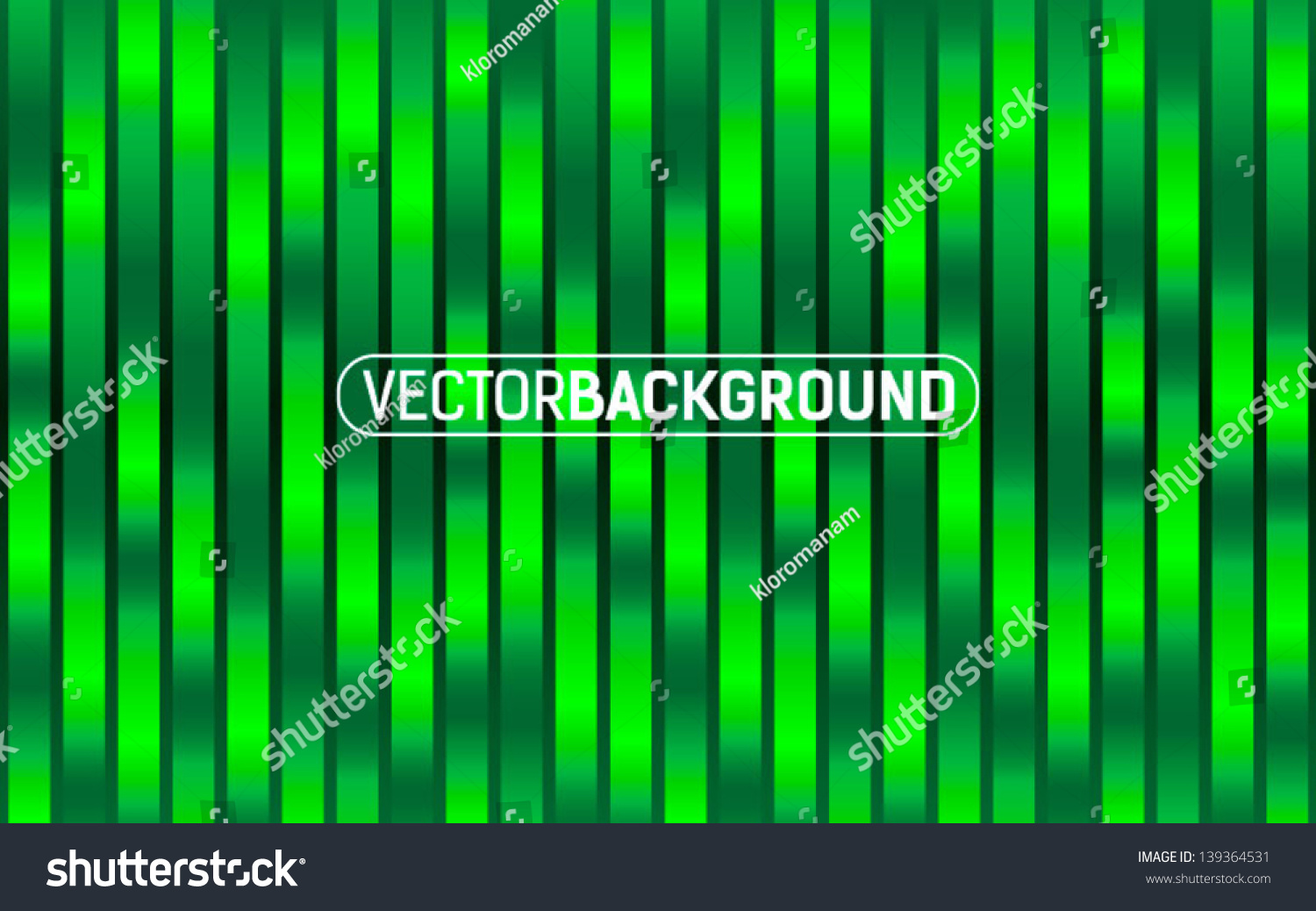 Green Vertical Wavy Lines Abstract Background Stock Vector (Royalty ...