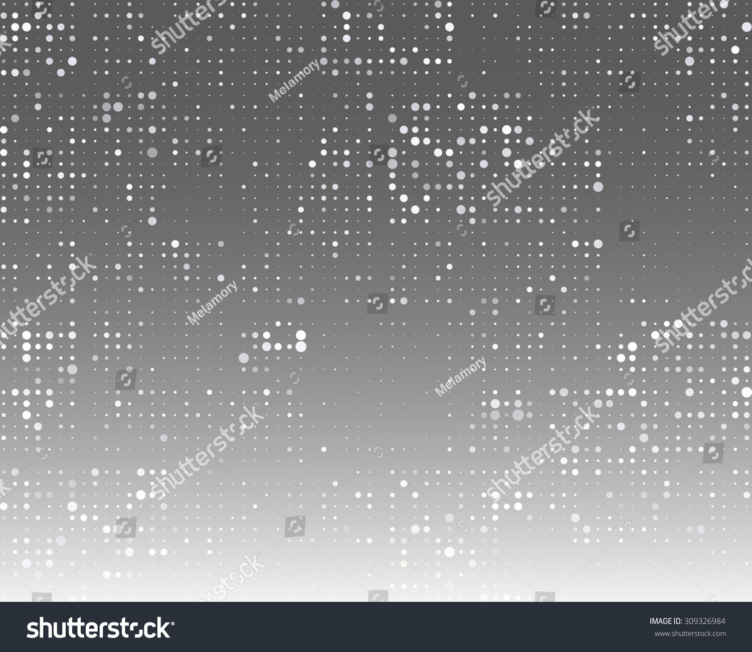 Grey Abstract Dotted Background Vector Stock Vector (Royalty Free ...