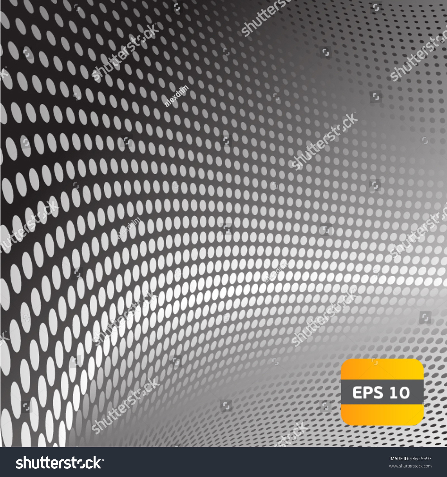 Grey Steel Abstract Background Stock Vector (Royalty Free) 98626697
