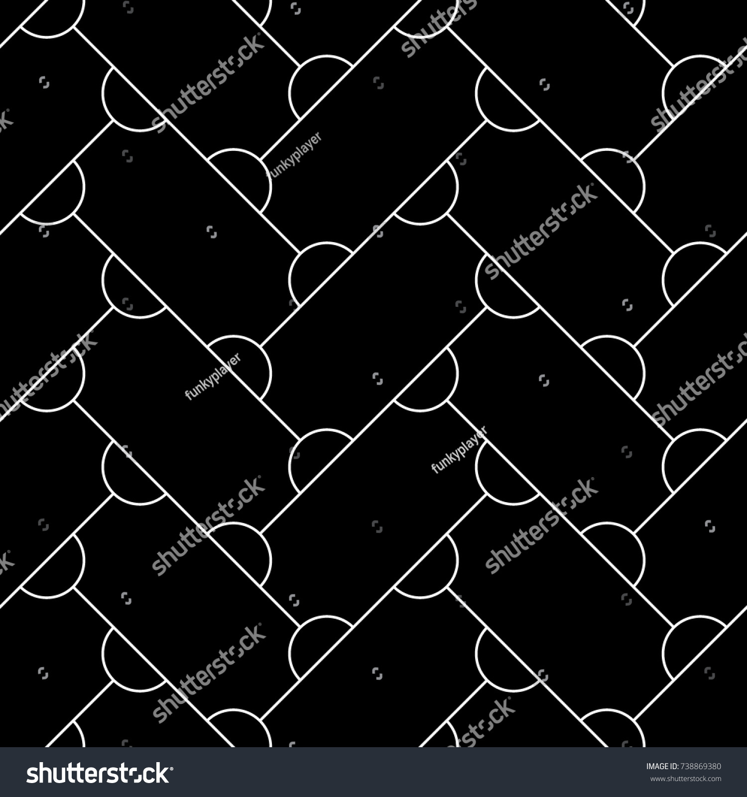 Grid Image Herringbone Pattern Slabs Tessellation Stock Vector (Royalty ...