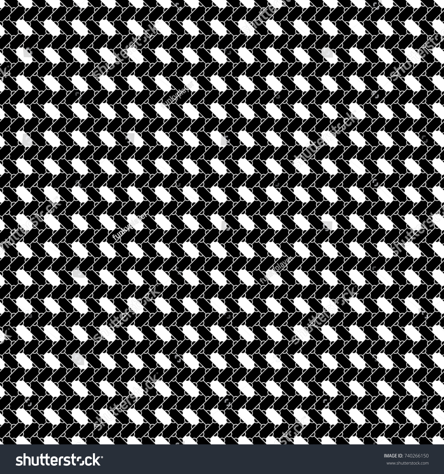Grid Image Herringbone Pattern Slabs Tessellation Stock Vector (Royalty ...
