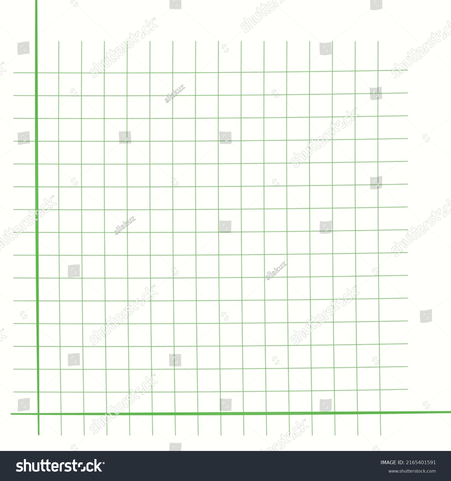 Grid Paper Mathematical Graph Cartesian Coordinate Stock Vector ...