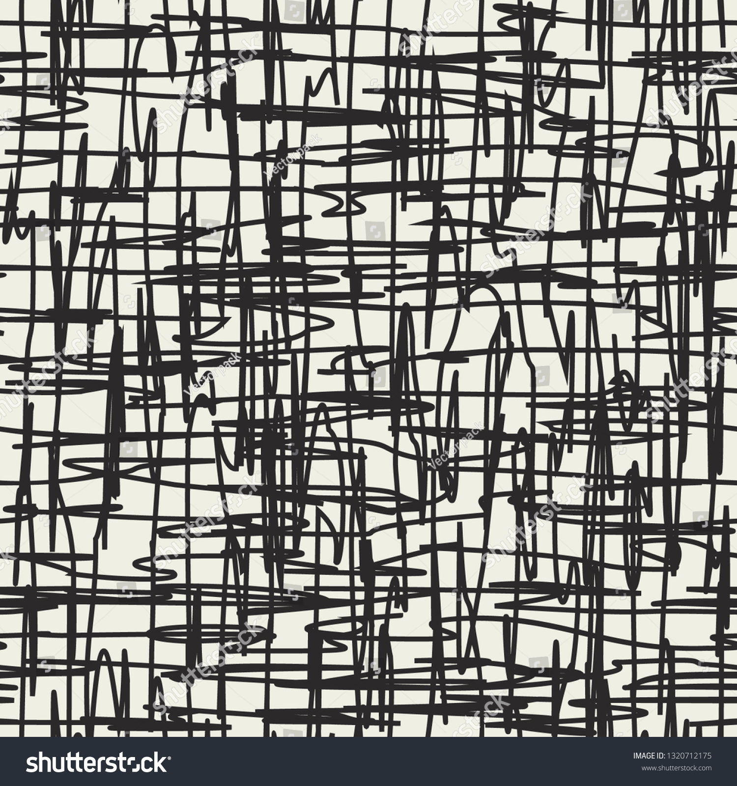 Grid Vector Background Splotch Lines Scrawl Stock Vector (Royalty Free ...