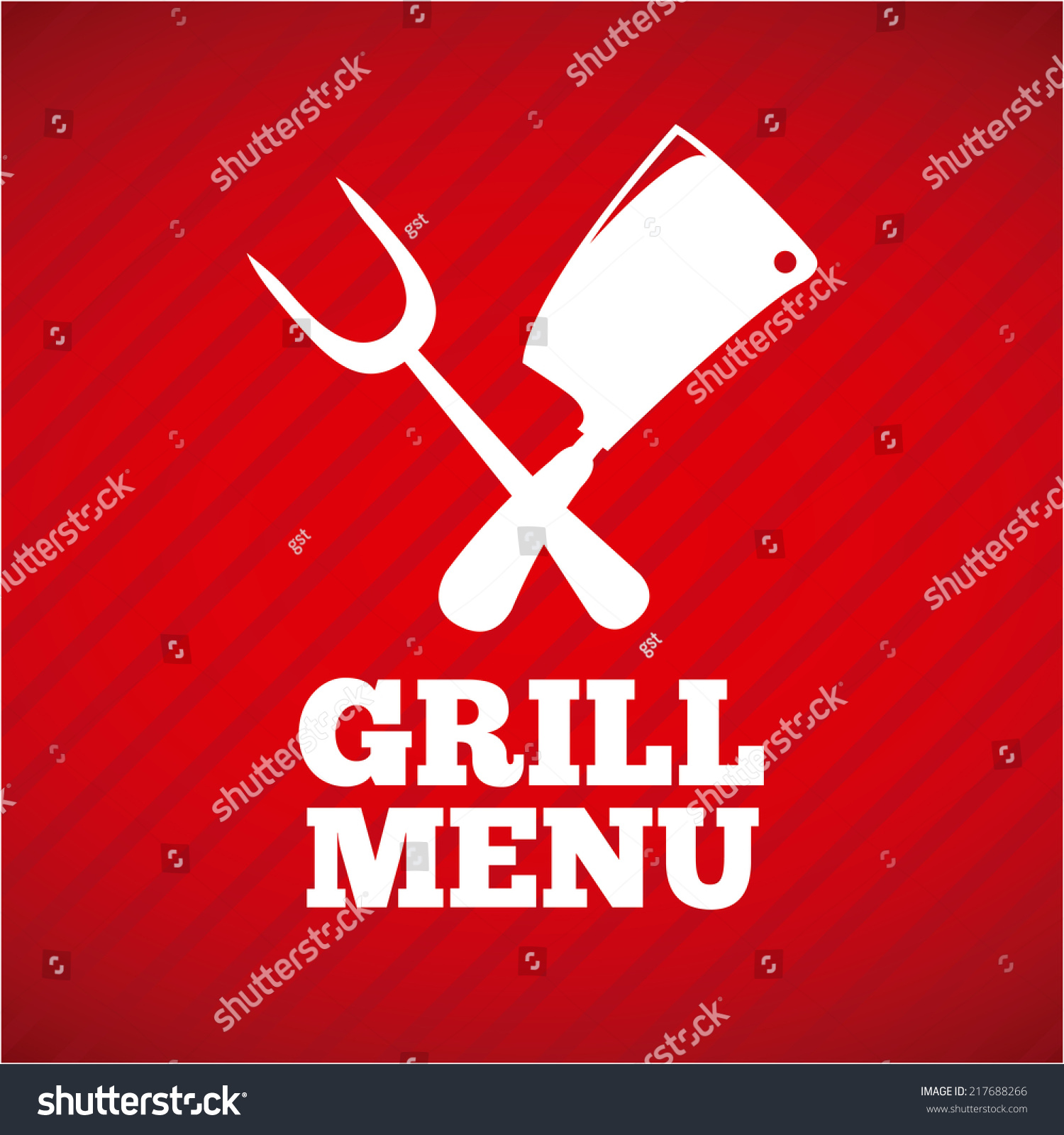 Grill Graphic Design Vector Illustration Stock Vector (Royalty Free ...