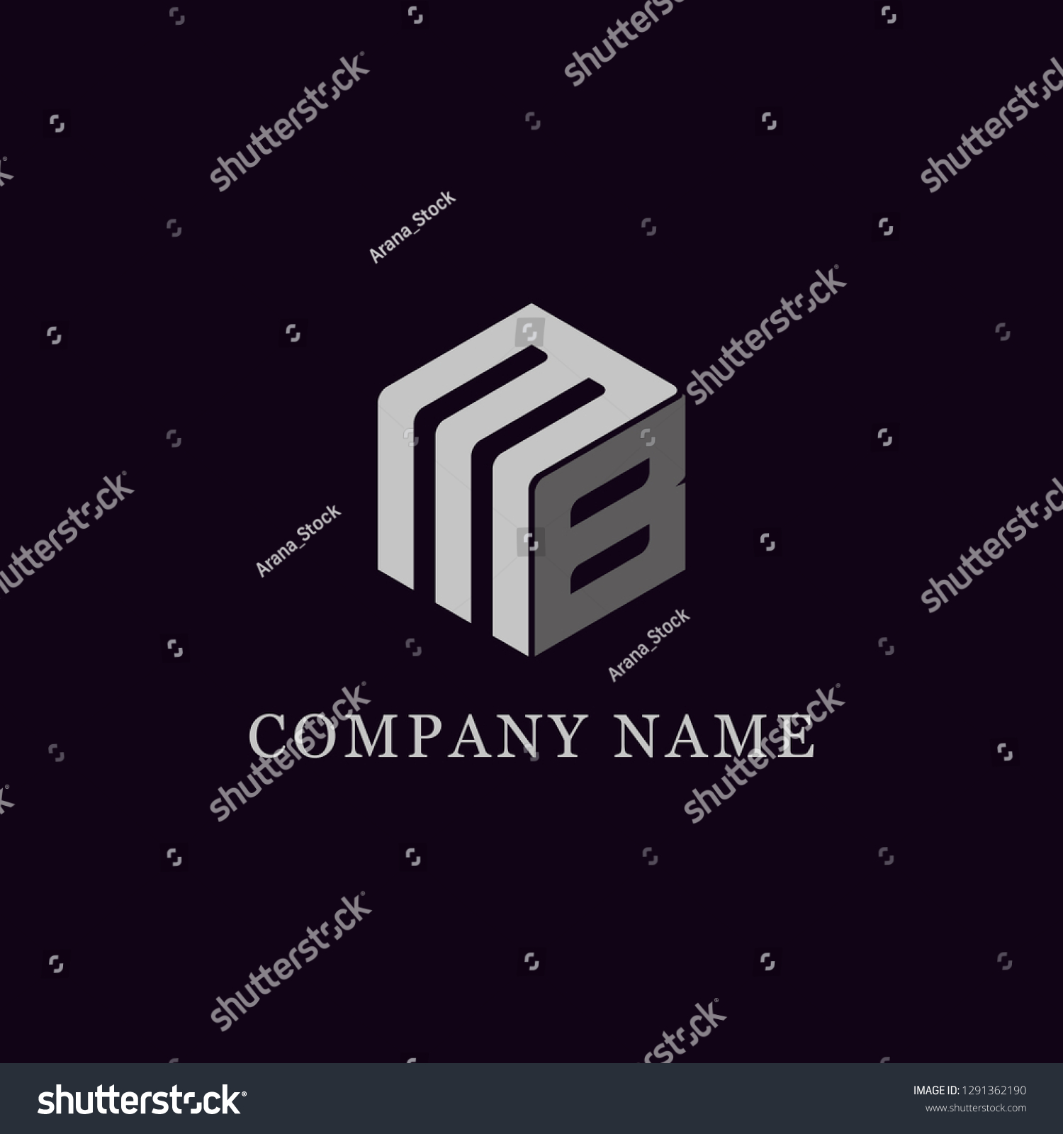 Vektor Stok Group Mb Initial Logo Vector (Tanpa Royalti) 1291362190 ...