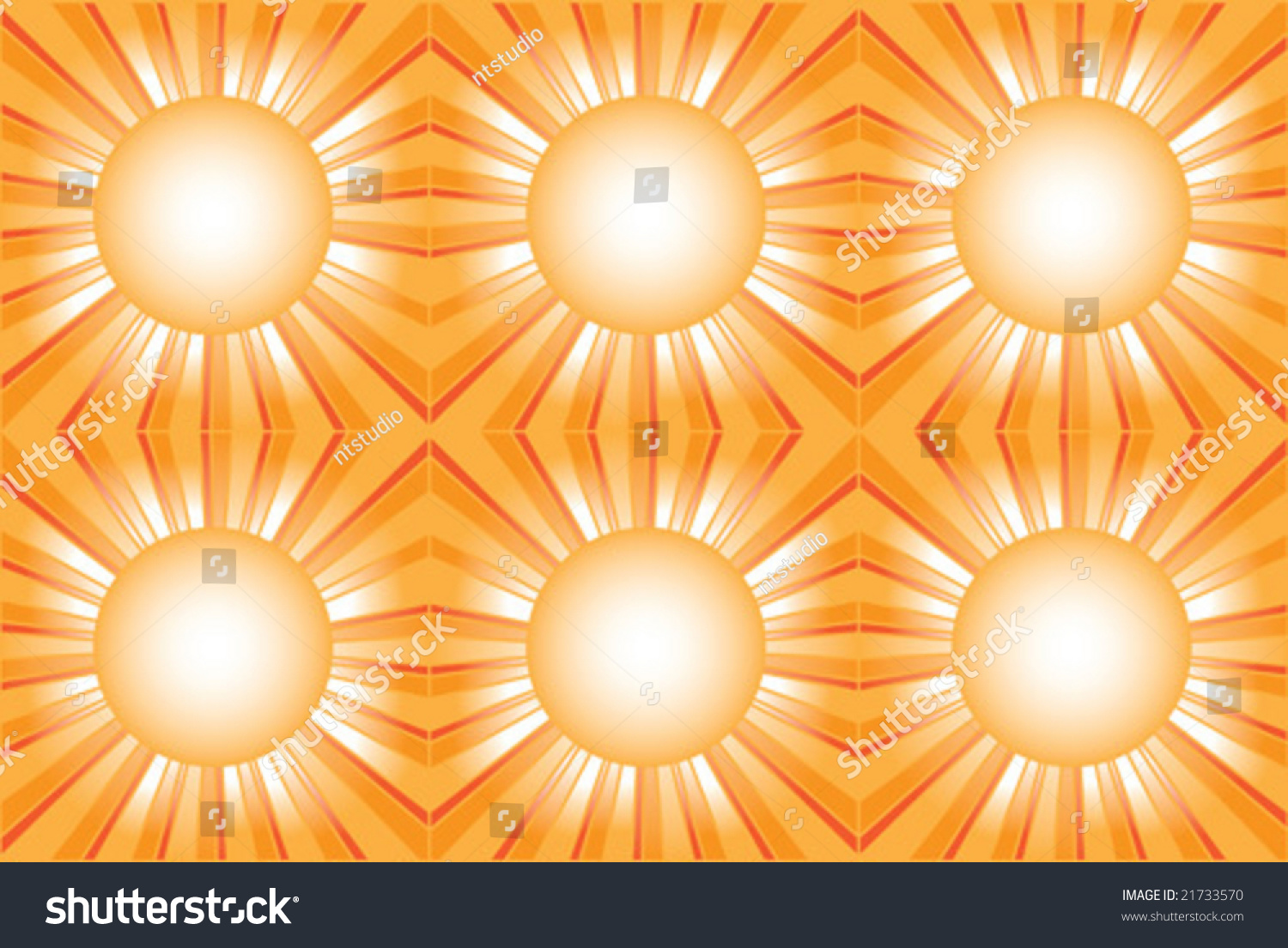 Group Stylized Sun Beams Vector Abstract Stock Vector (Royalty Free ...