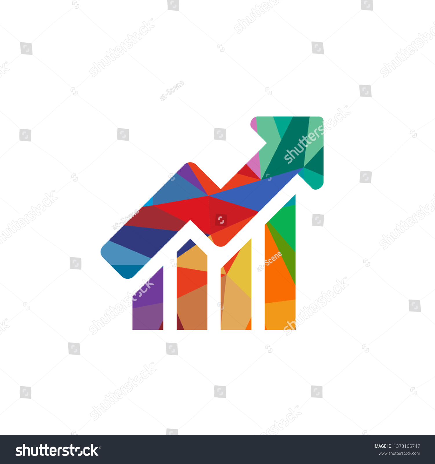 Growth App Icon Stock Vector (Royalty Free) 1373105747 | Shutterstock