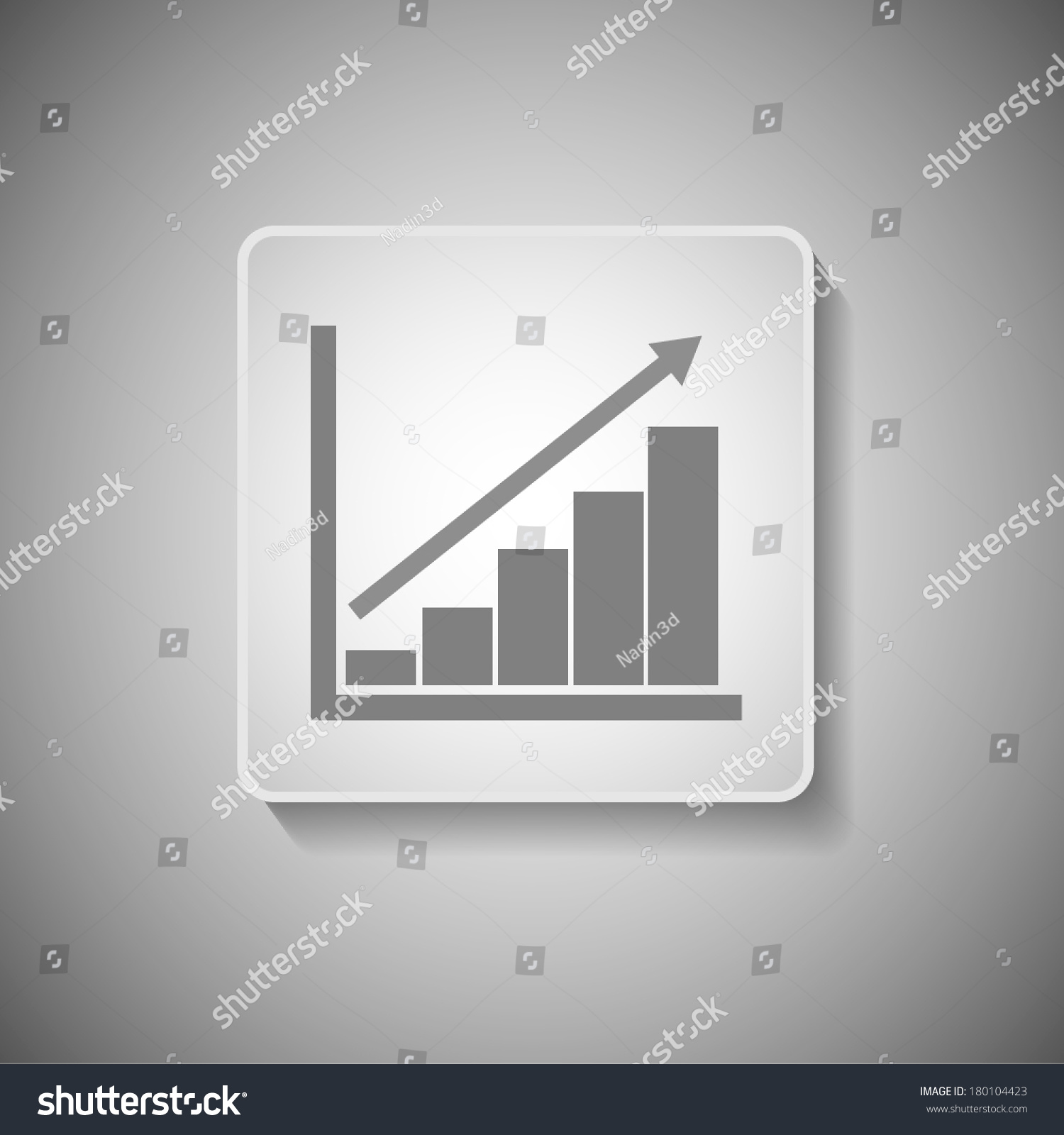 Growth Vector Diagram Stock Vector (Royalty Free) 180104423