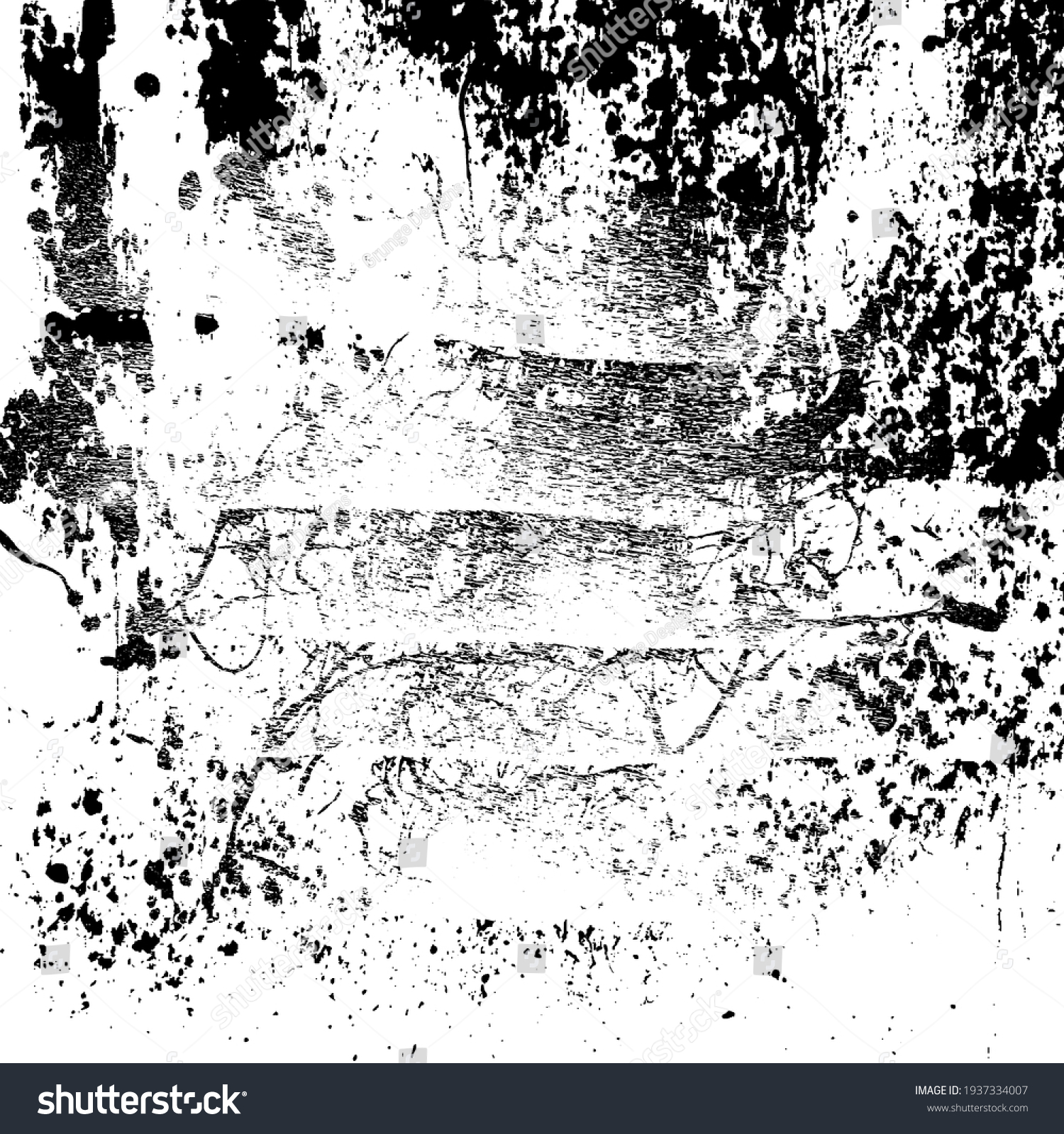 Grunge Distressed Paint Background Overlay Texture Stock Vector ...