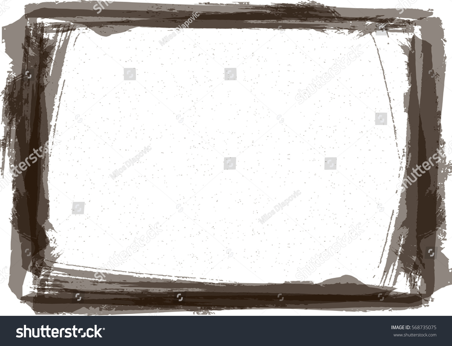 Grunge Frame Texture Stock Vector Design Stock Vector (Royalty Free ...