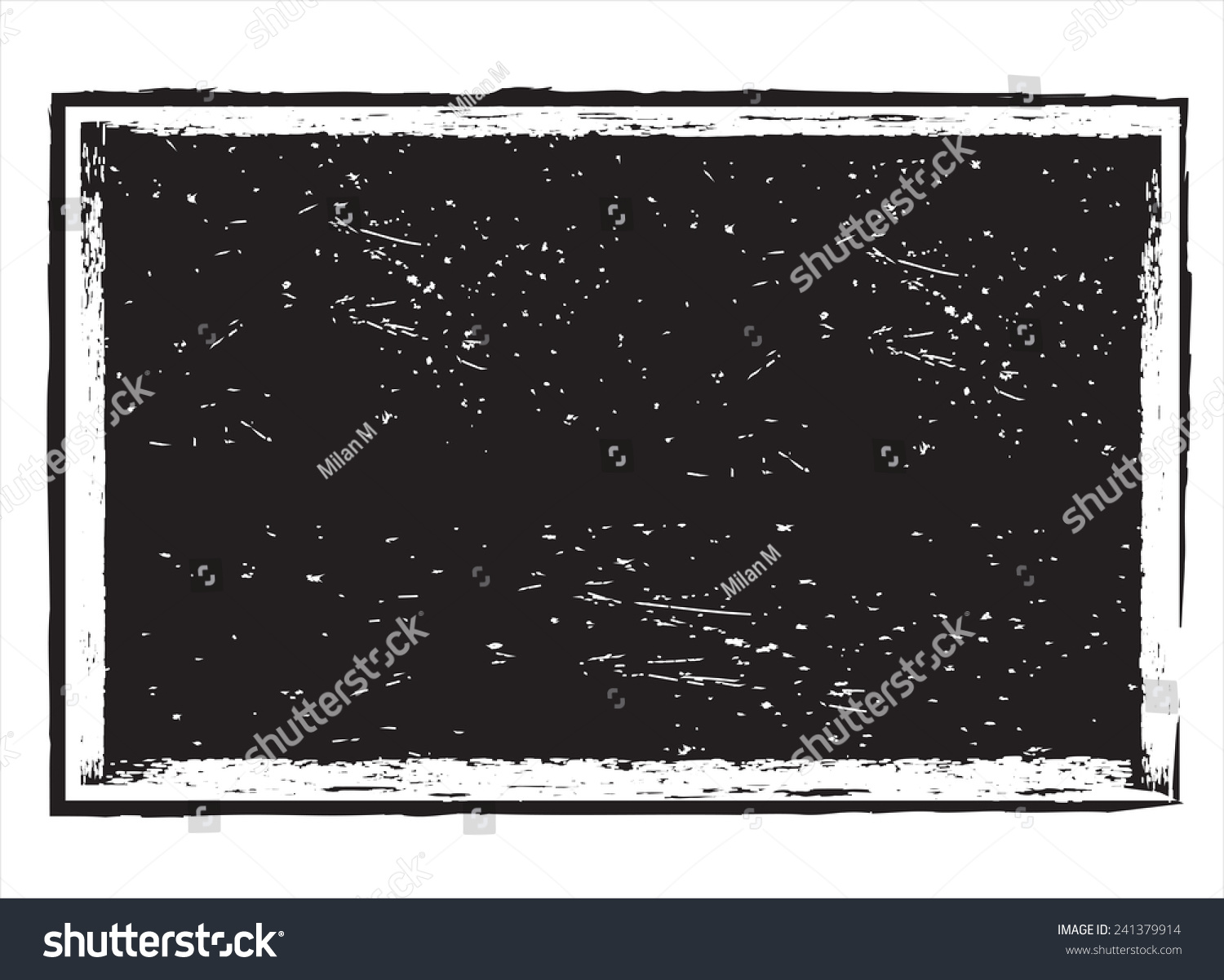 Grunge Frame Vector Illustration Stock Vector (Royalty Free) 241379914 ...