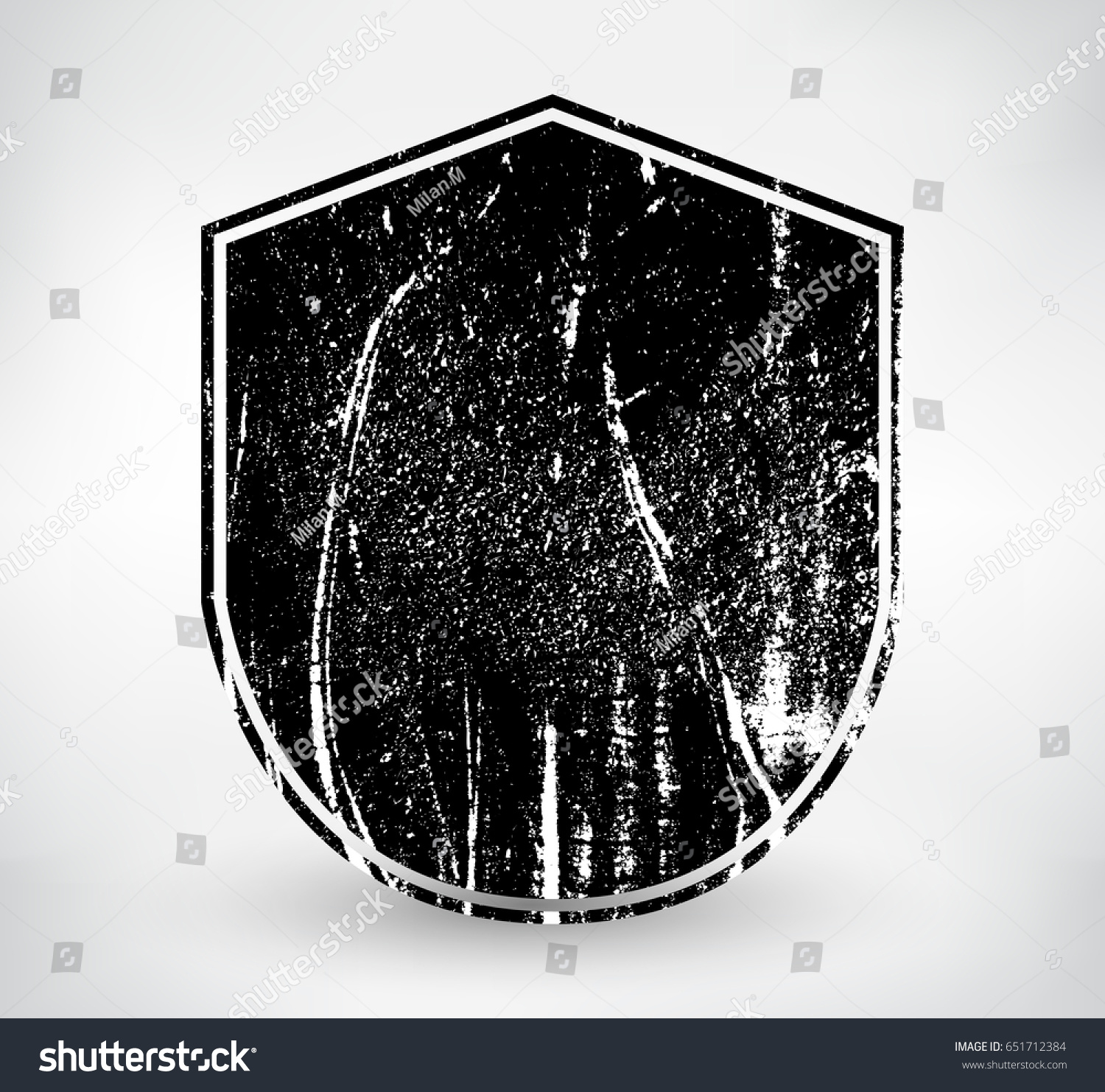 Grunge Label Design Stock Vector (Royalty Free) 651712384