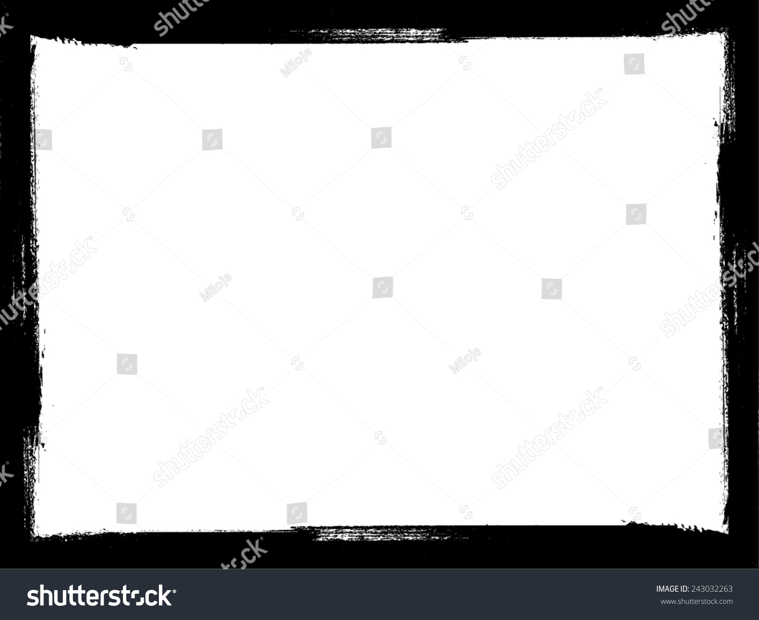 Grunge Rectangle Element Your Design Distress Stock Vector (Royalty ...