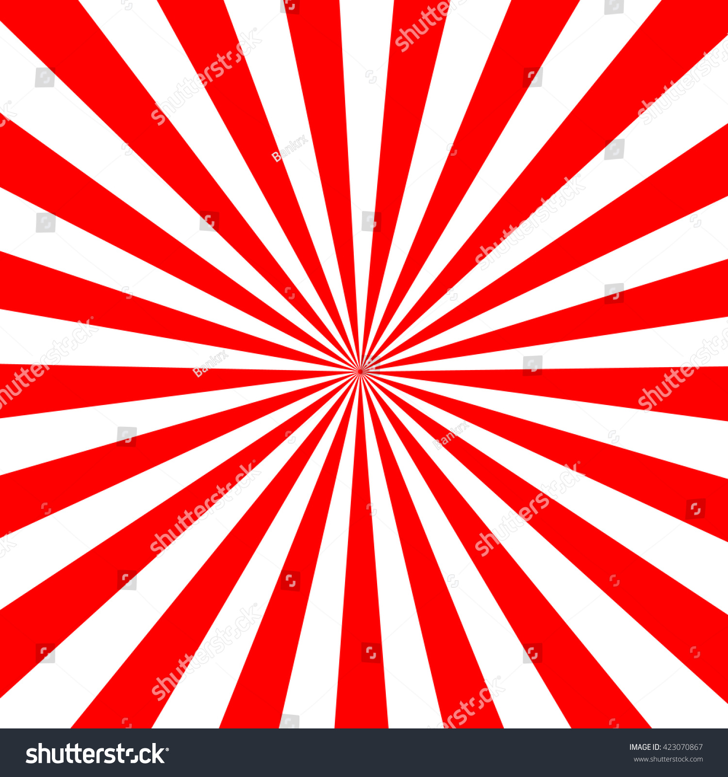 Grunge Red Sunburst Background Stock Vector 423070867 - Shutterstock