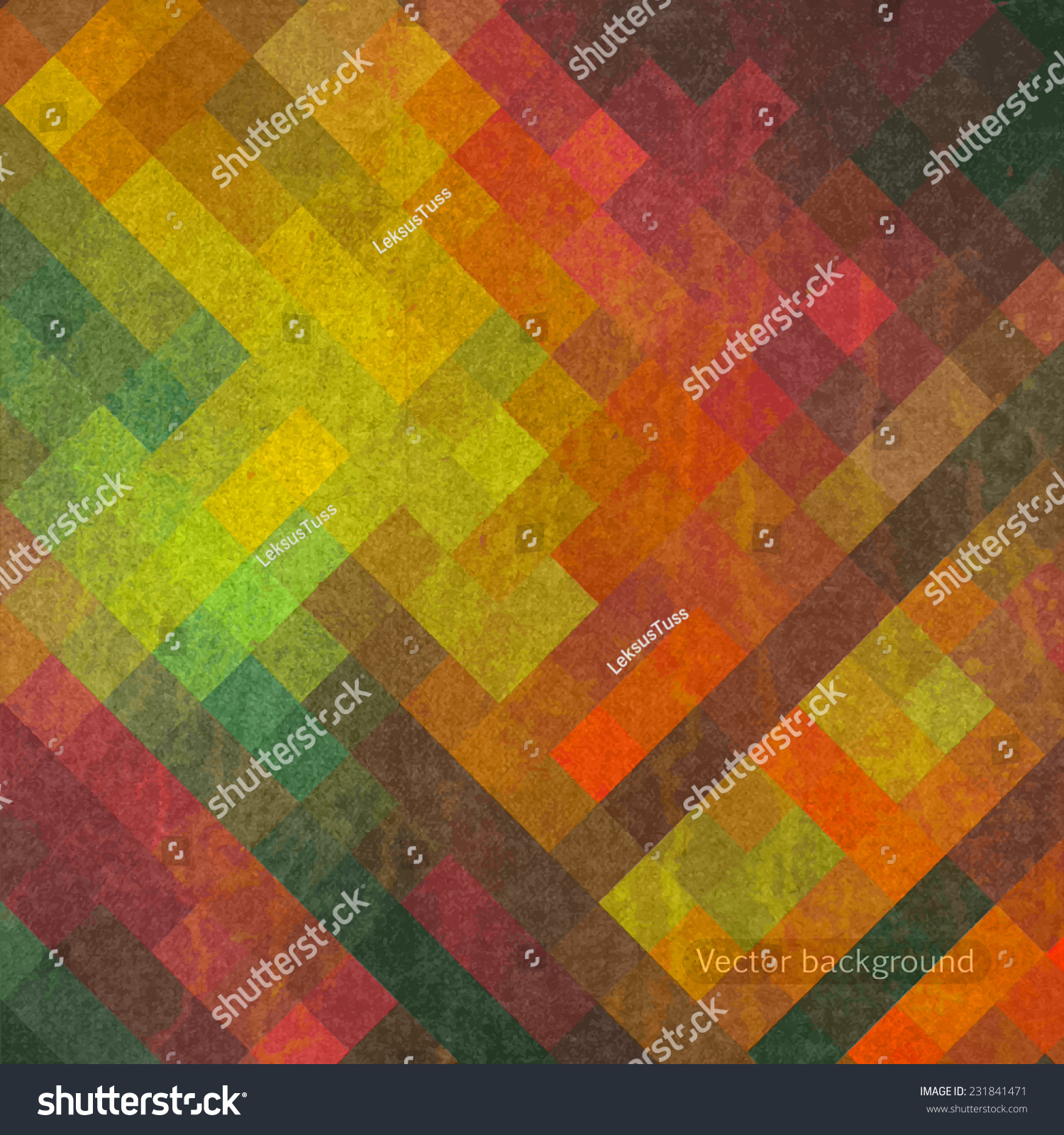 Grunge Retro Vintage Paper Texture Vector Stock Vector (Royalty Free ...