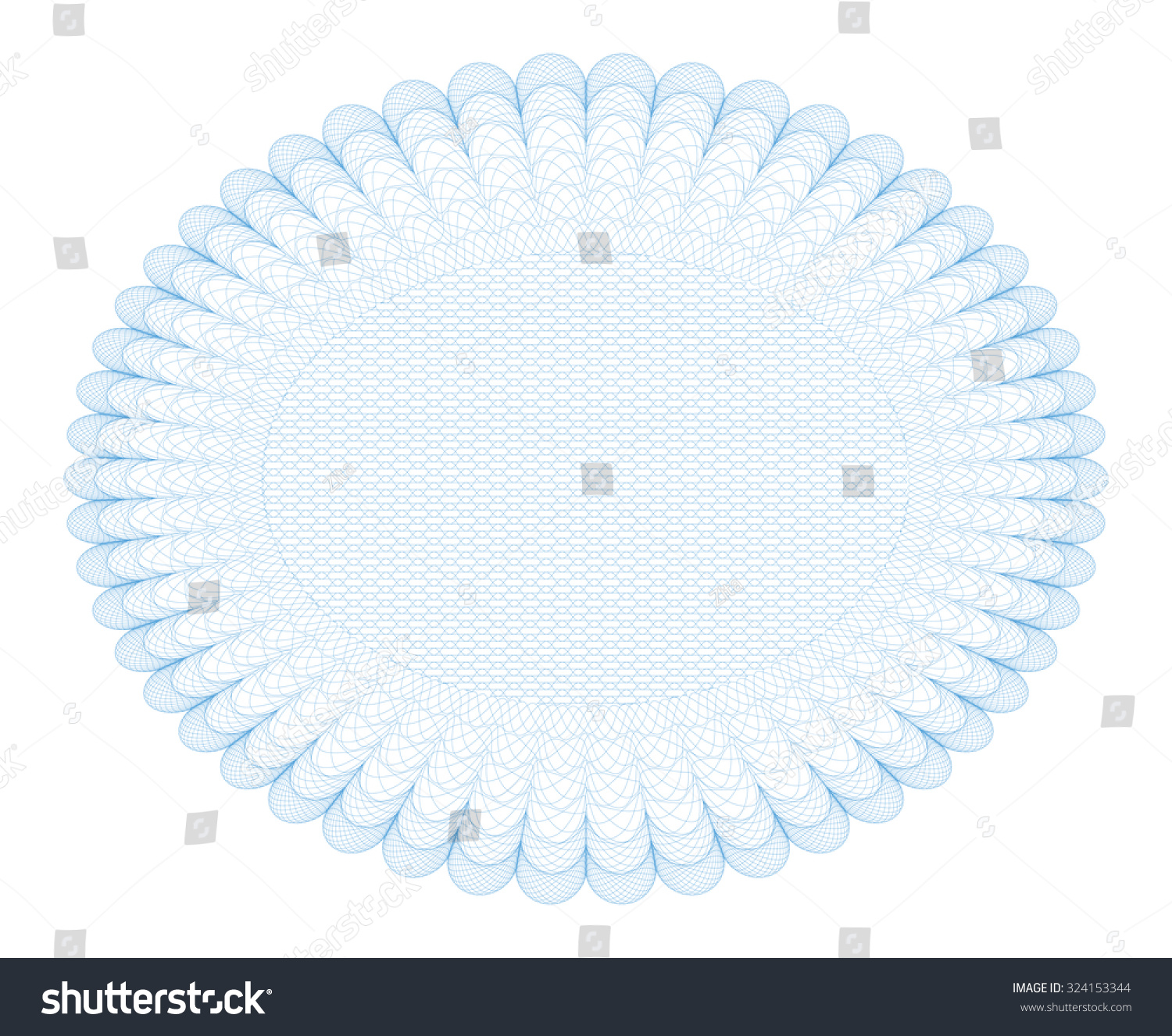 Guilloche Background Vector Illustration Stock Vector (Royalty Free ...